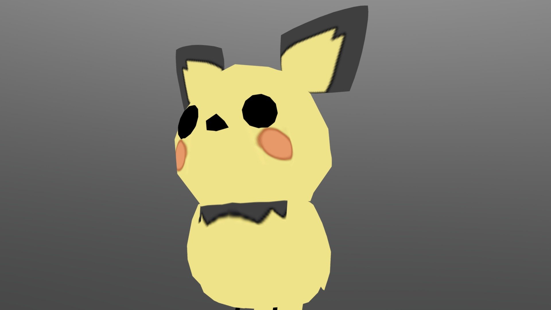 Pichu Bird - Download Free 3D model by jesusbleach [0e2b6f1] - Sketchfab