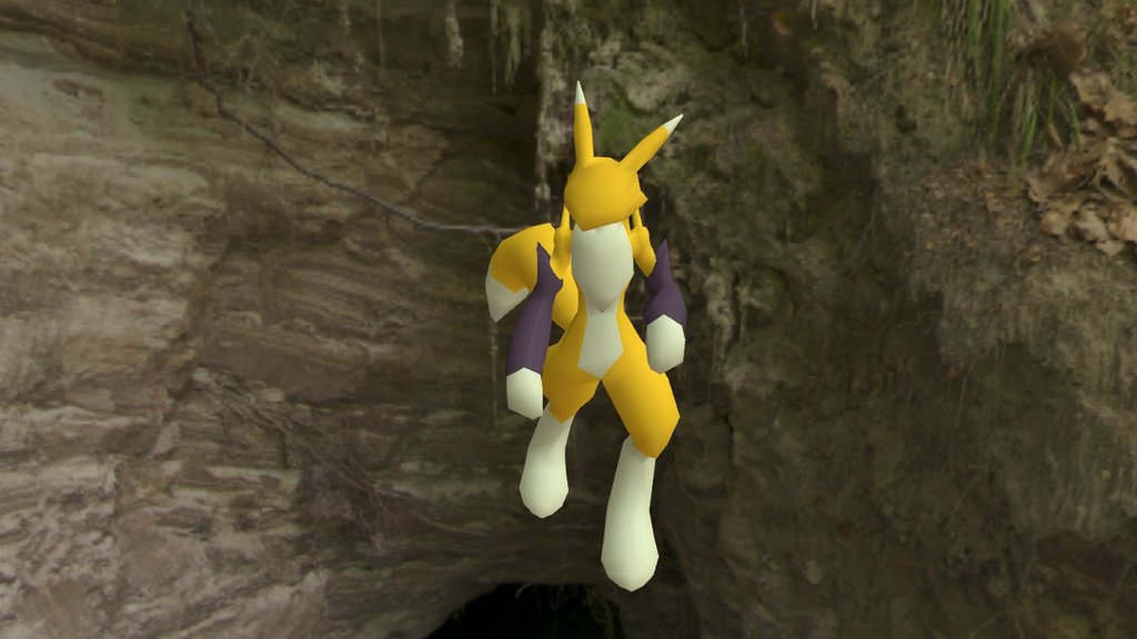 rigged Renamon - 3D model by Dana. (@morphinegirl13) [0e2c2e2] - Sketchfab