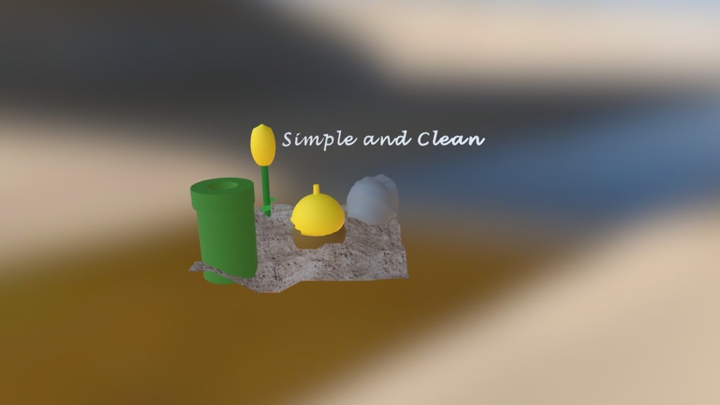 First 3D Creation - Simple & Clean - 3D model by Keitaro004 [0e2db7d ...