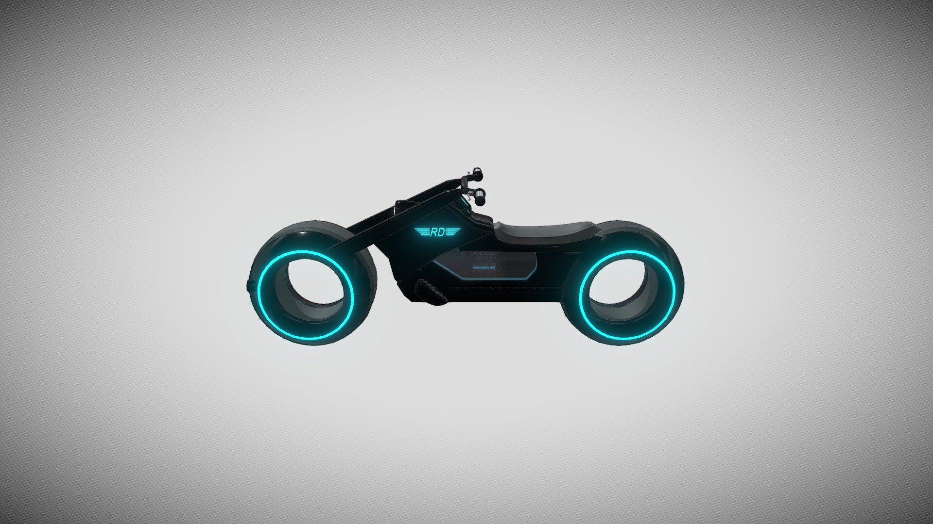 Tron Bike - 3D model by YahyaKassab [0e2dbd8] - Sketchfab