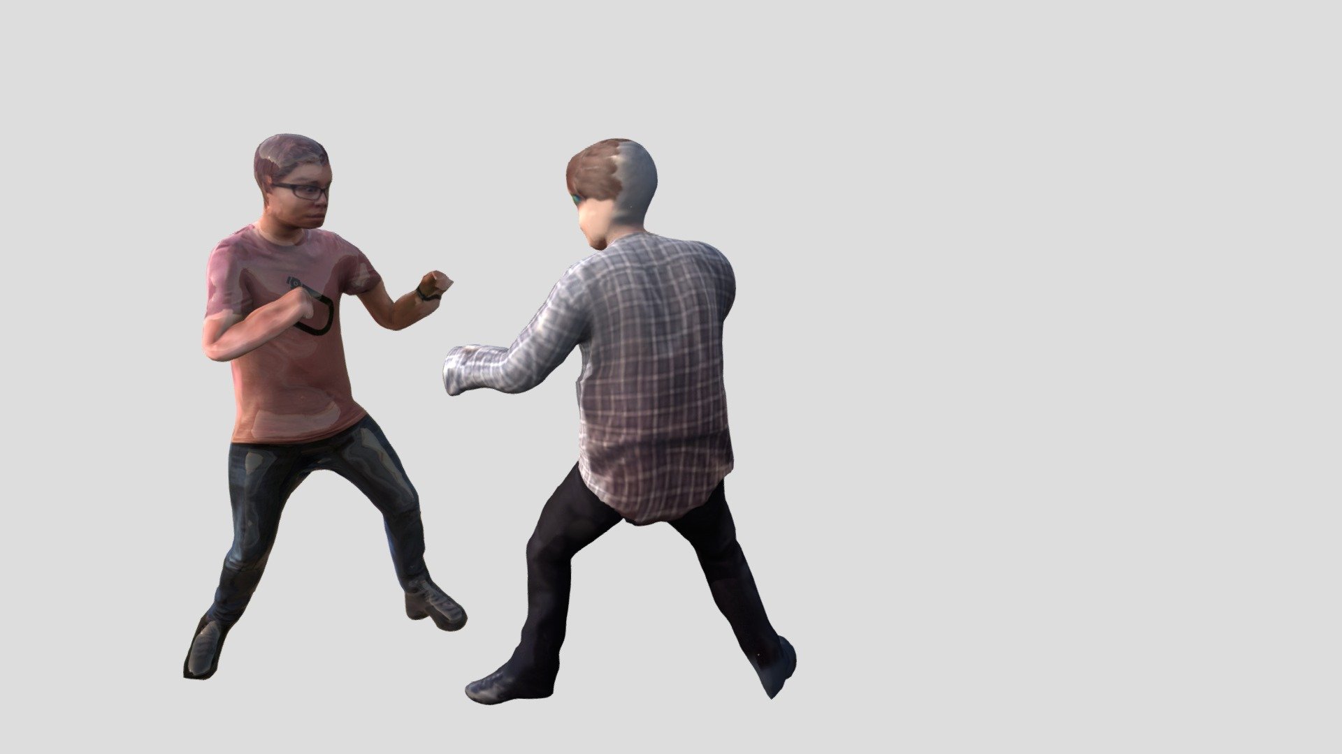 fight - 3D model by LobZik2006 [0e3003e] - Sketchfab