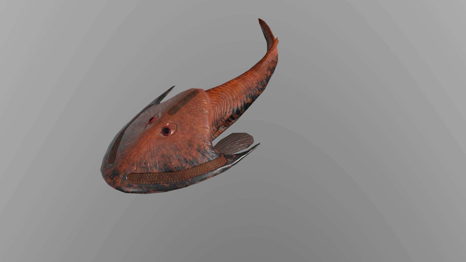 Cephalaspis lyelli - 3D model by Paleobiome [0e30e18] - Sketchfab