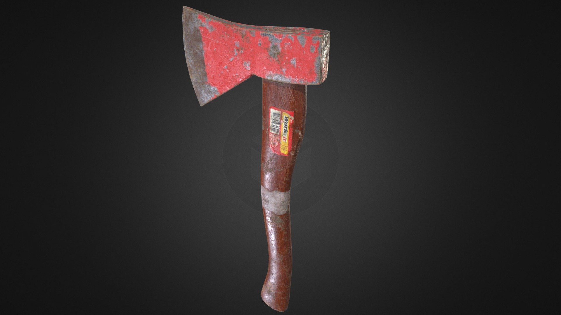 Axe - Game Asset Pipeline (2023) - 3D model by Heather Delaere ...
