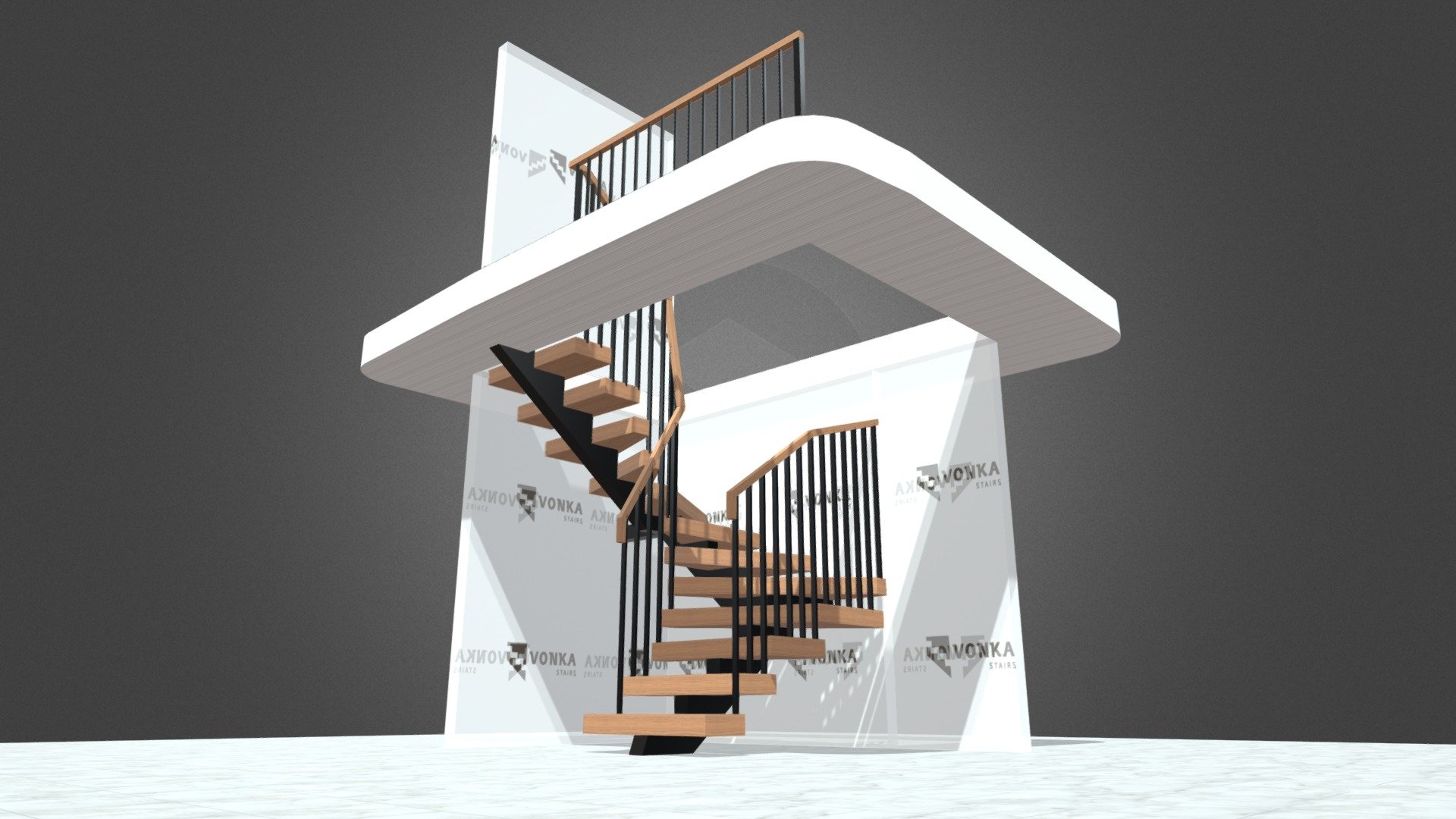 Simon - V2 - Download Free 3D model by Vonka Stairs Ltd (@vonka ...