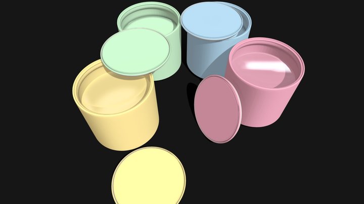 Paintbrush 3D models - Sketchfab