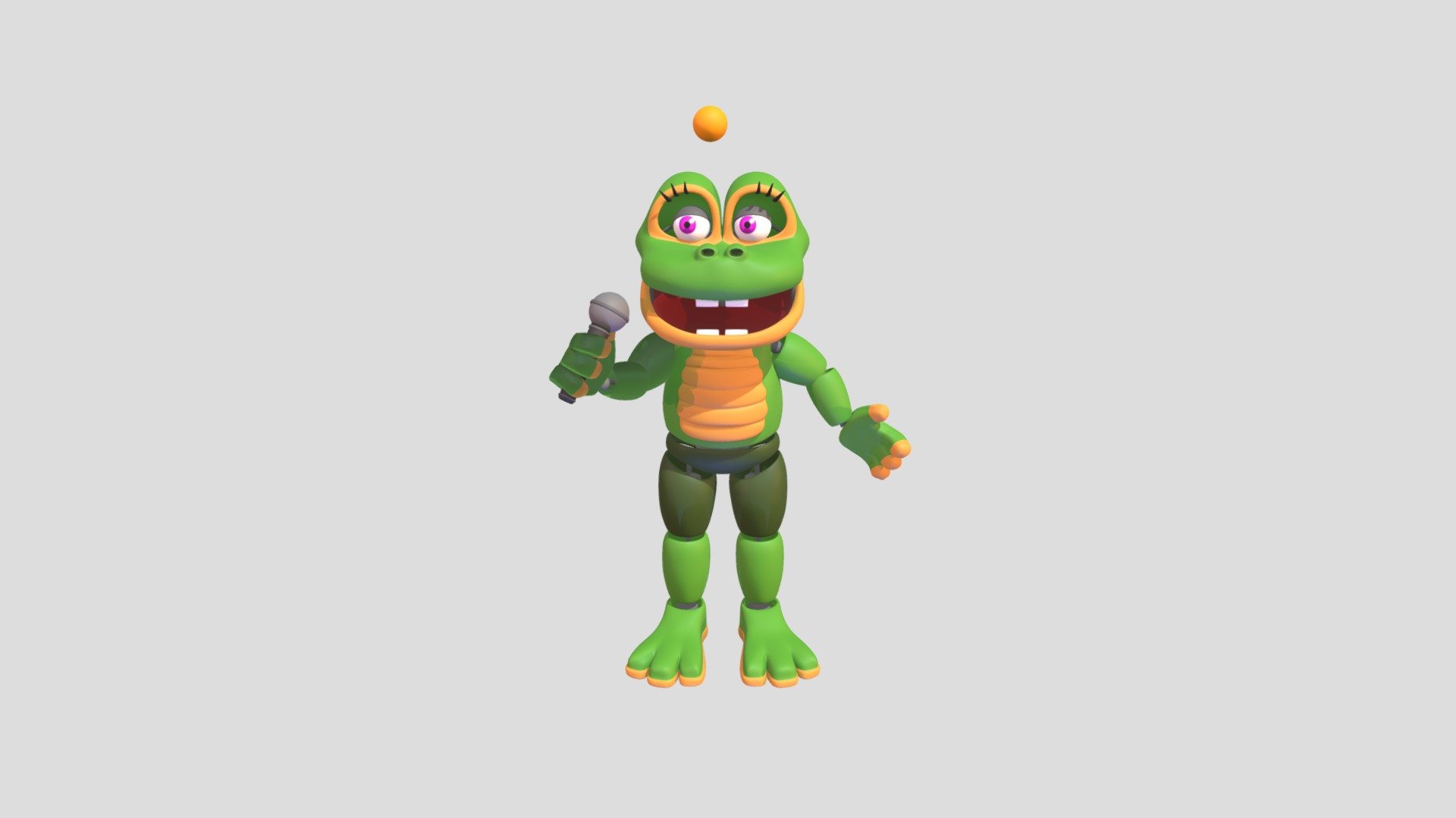 Happy Frog - Download Free 3D model by dwall8611 [0e35d79] - Sketchfab