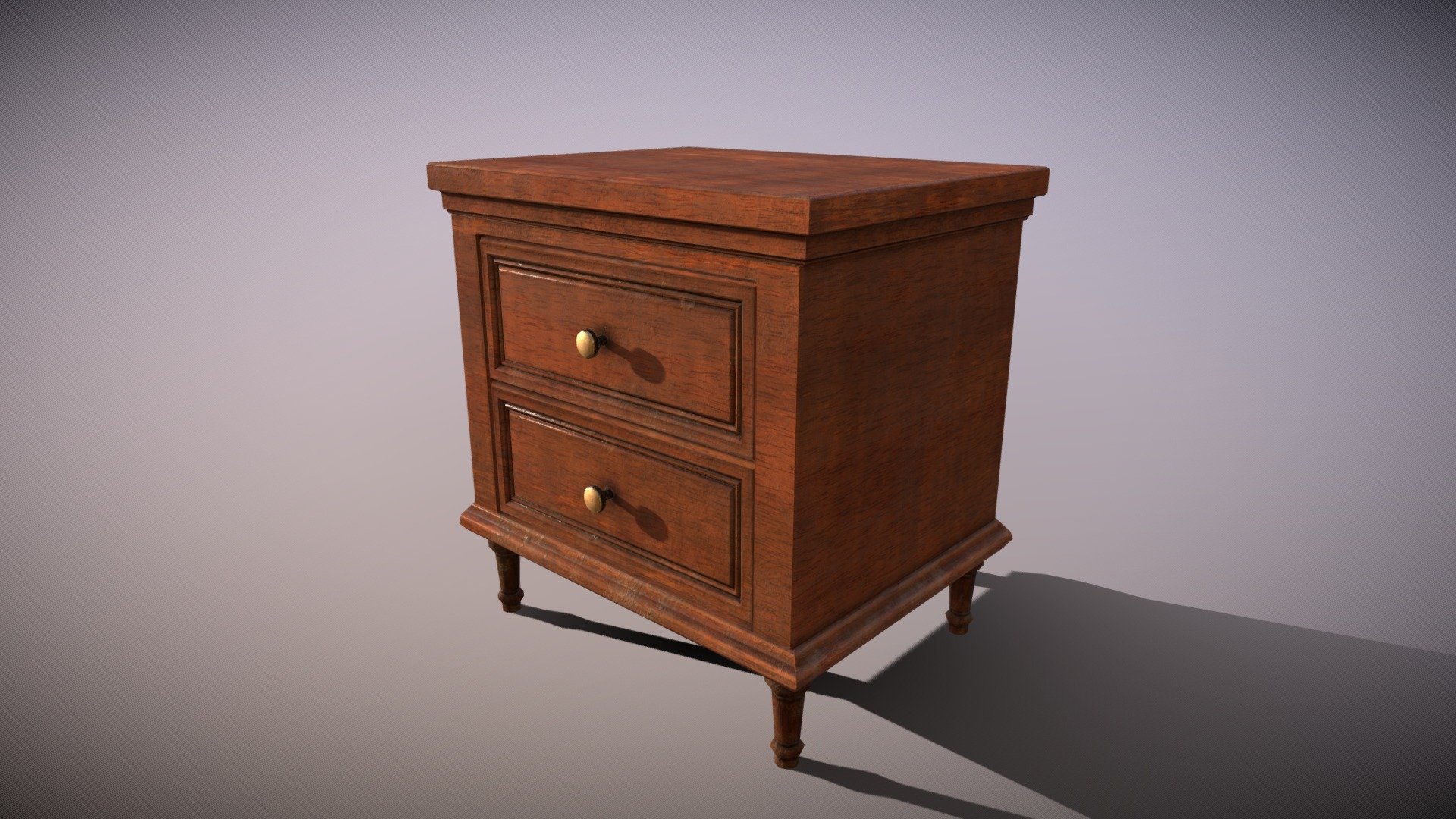 Bedside Table - 3D model by Mario Schiano (@marioschiano) [0e365a3 ...