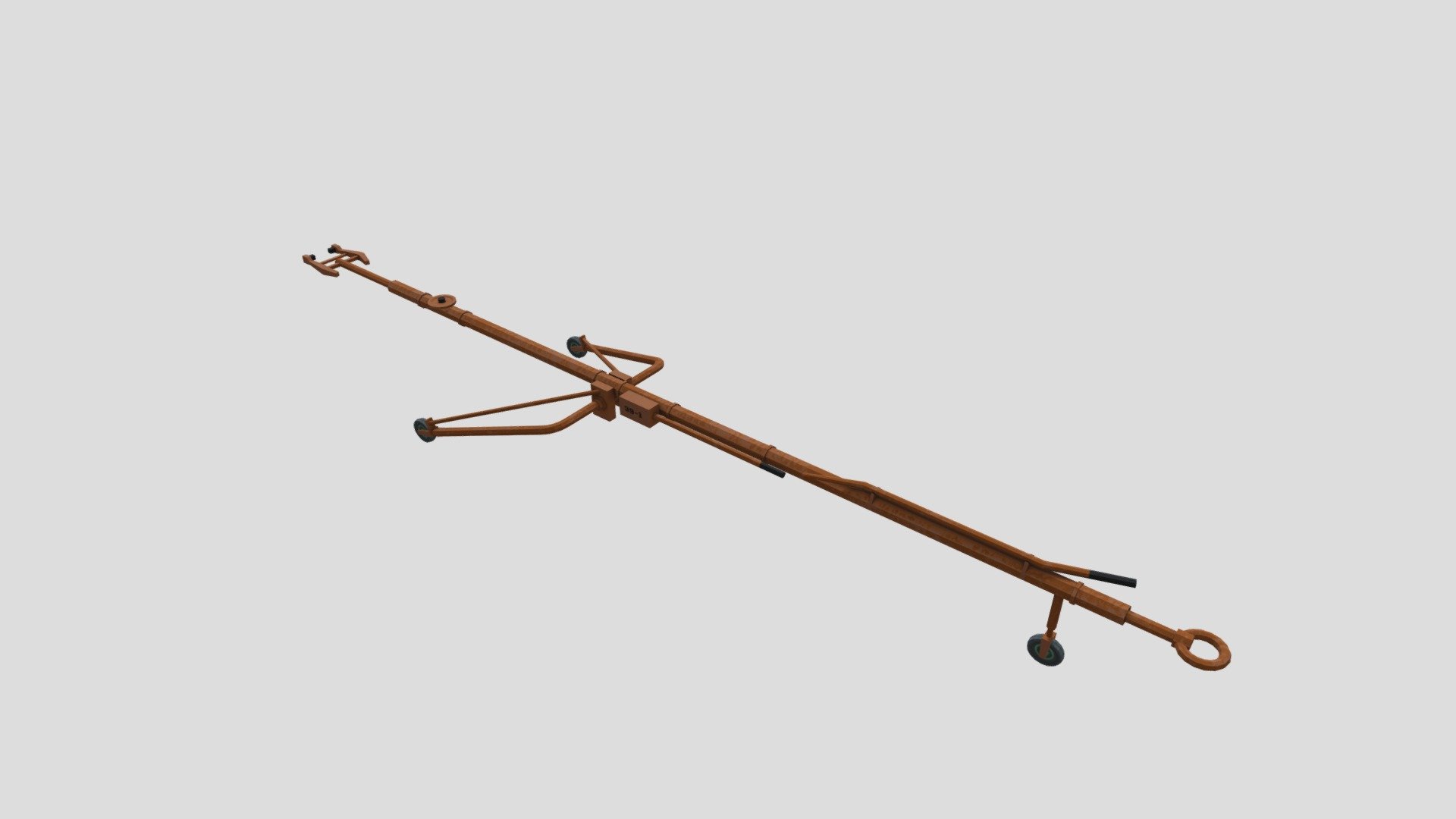 Soviet airfield tow bar К2К - Download Free 3D model by Tiltow [0e3807e ...
