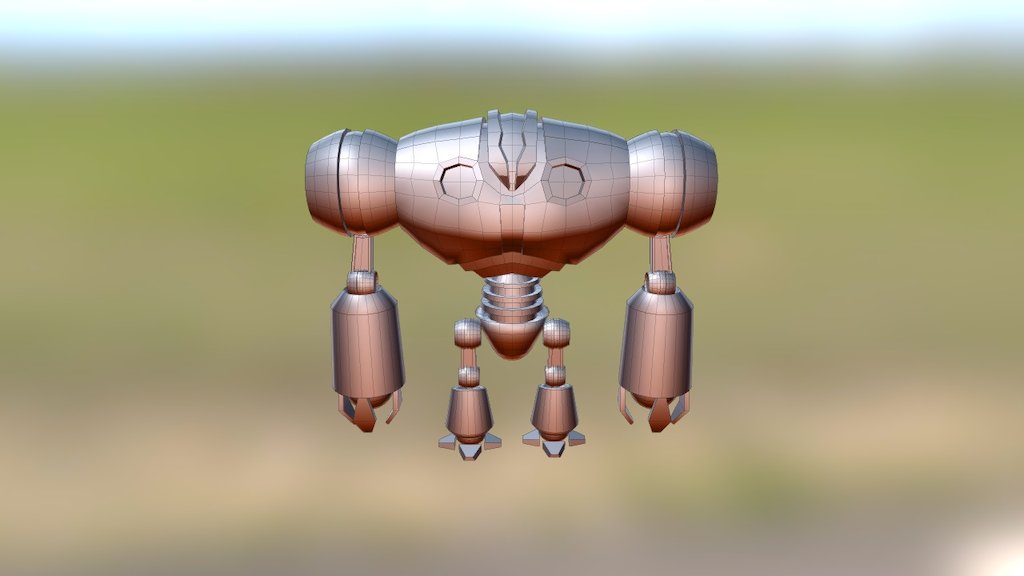 Robot UV - 3D model by ajlinford [0e3952e] - Sketchfab