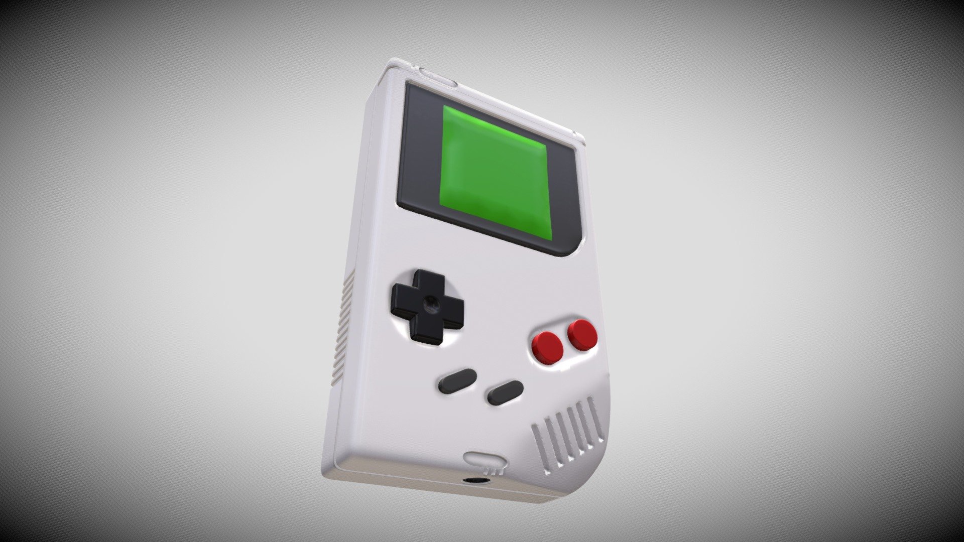 Game Boy - 3D model by Max (@Maxiez) [0e3af19] - Sketchfab