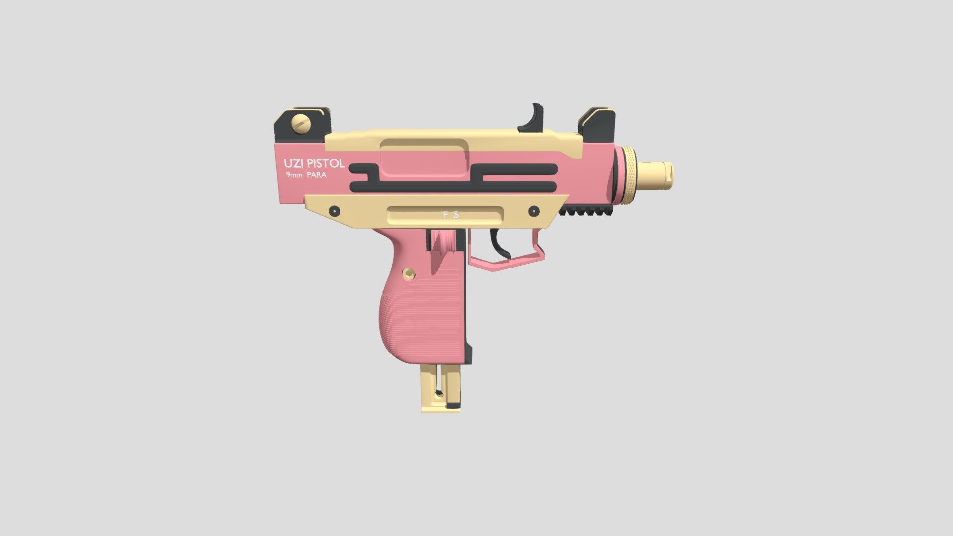 Uzi_final - Download Free 3D model by Zavsone [0e3afbd] - Sketchfab