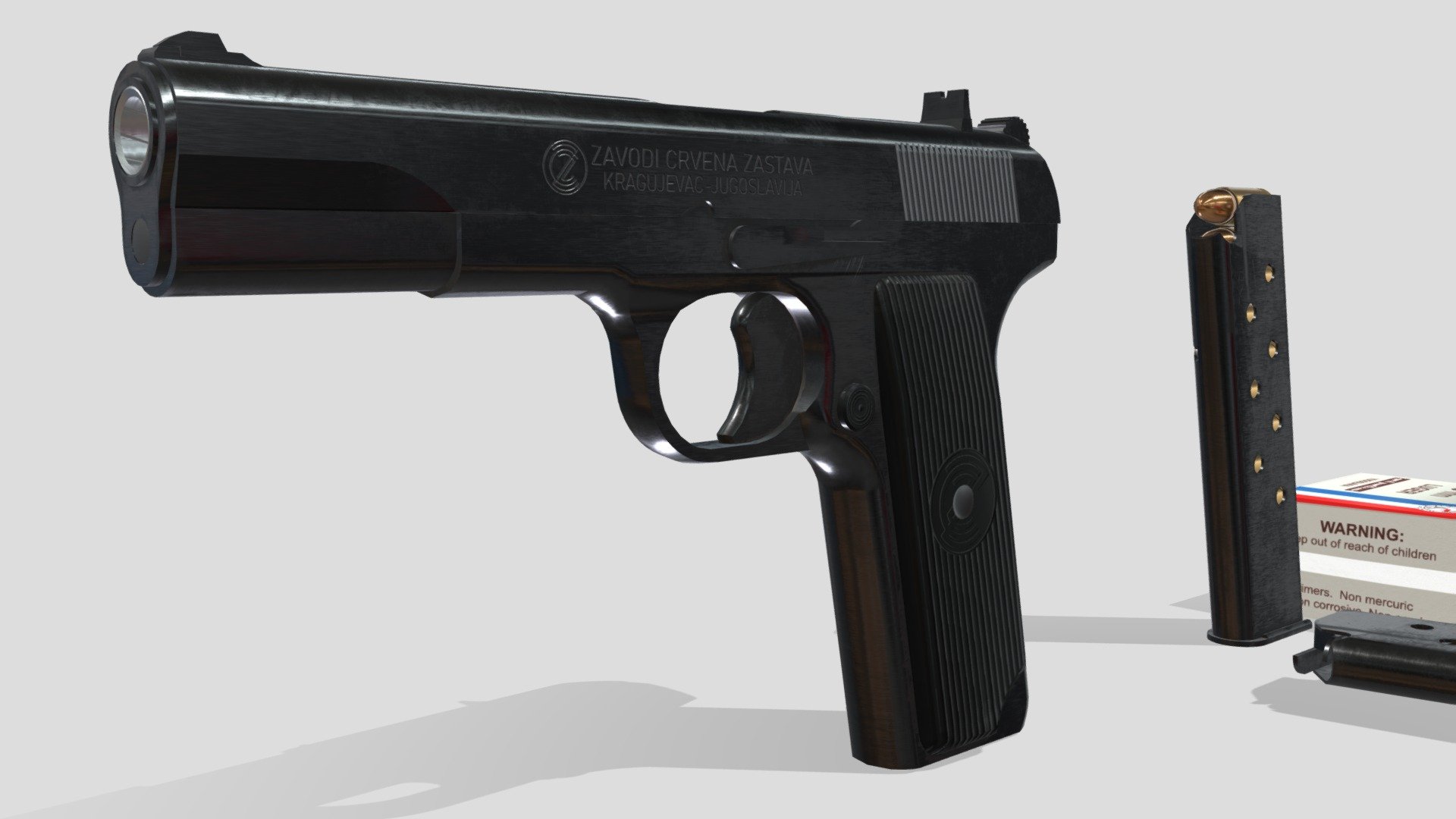 1993 Zastava M70A - 3D model by 3Dimitrije [0e3b283] - Sketchfab