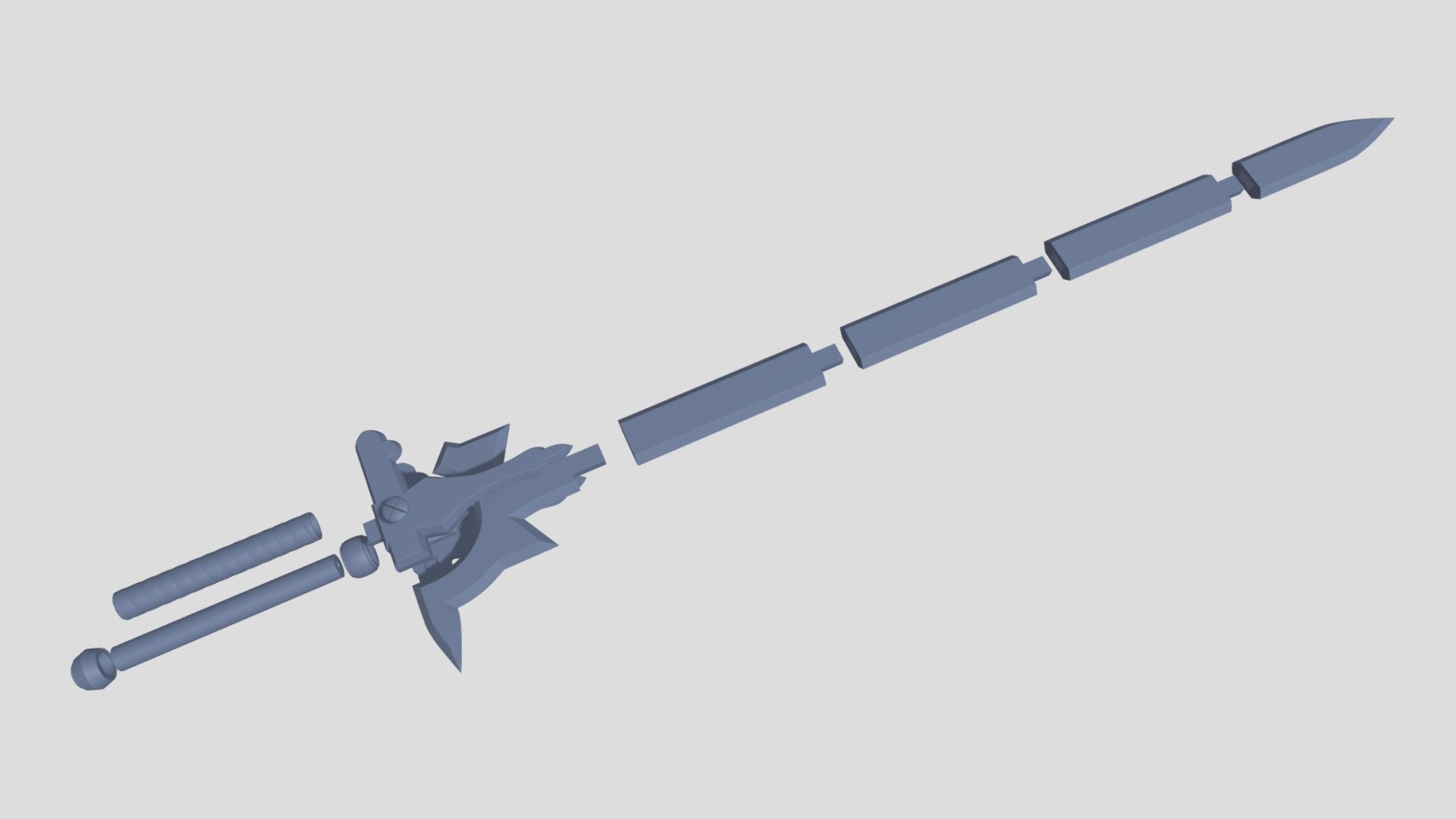 Elucidator Sword - 3d printing - Buy Royalty Free 3D model by Nikra ...