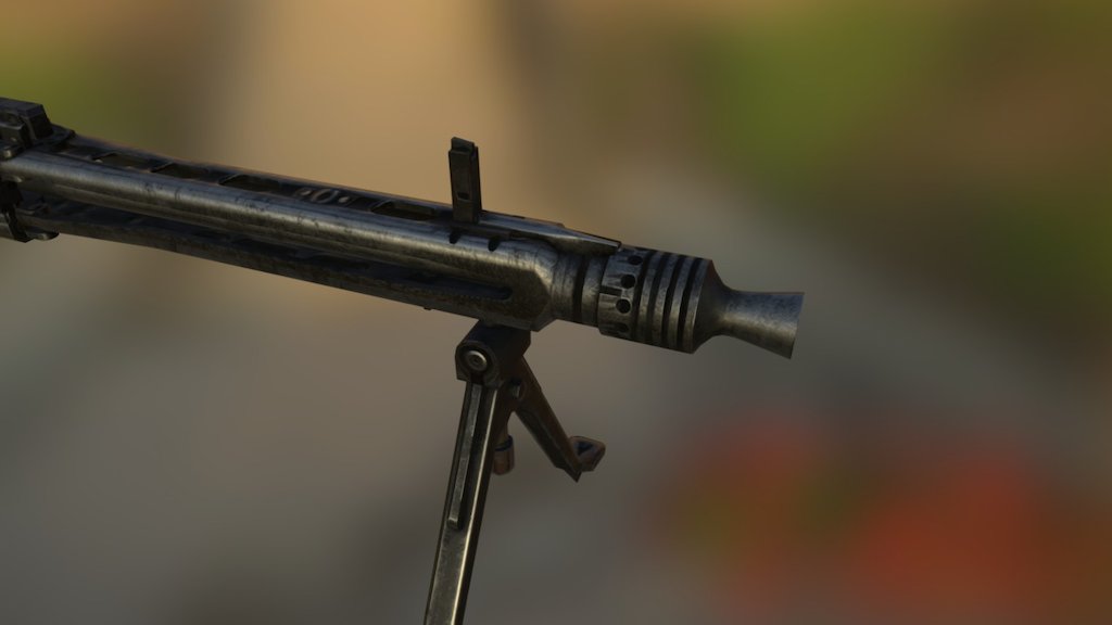MG42 - 3D model by Oleg Bogdanov (@Lan1us) [0e3cc24] - Sketchfab