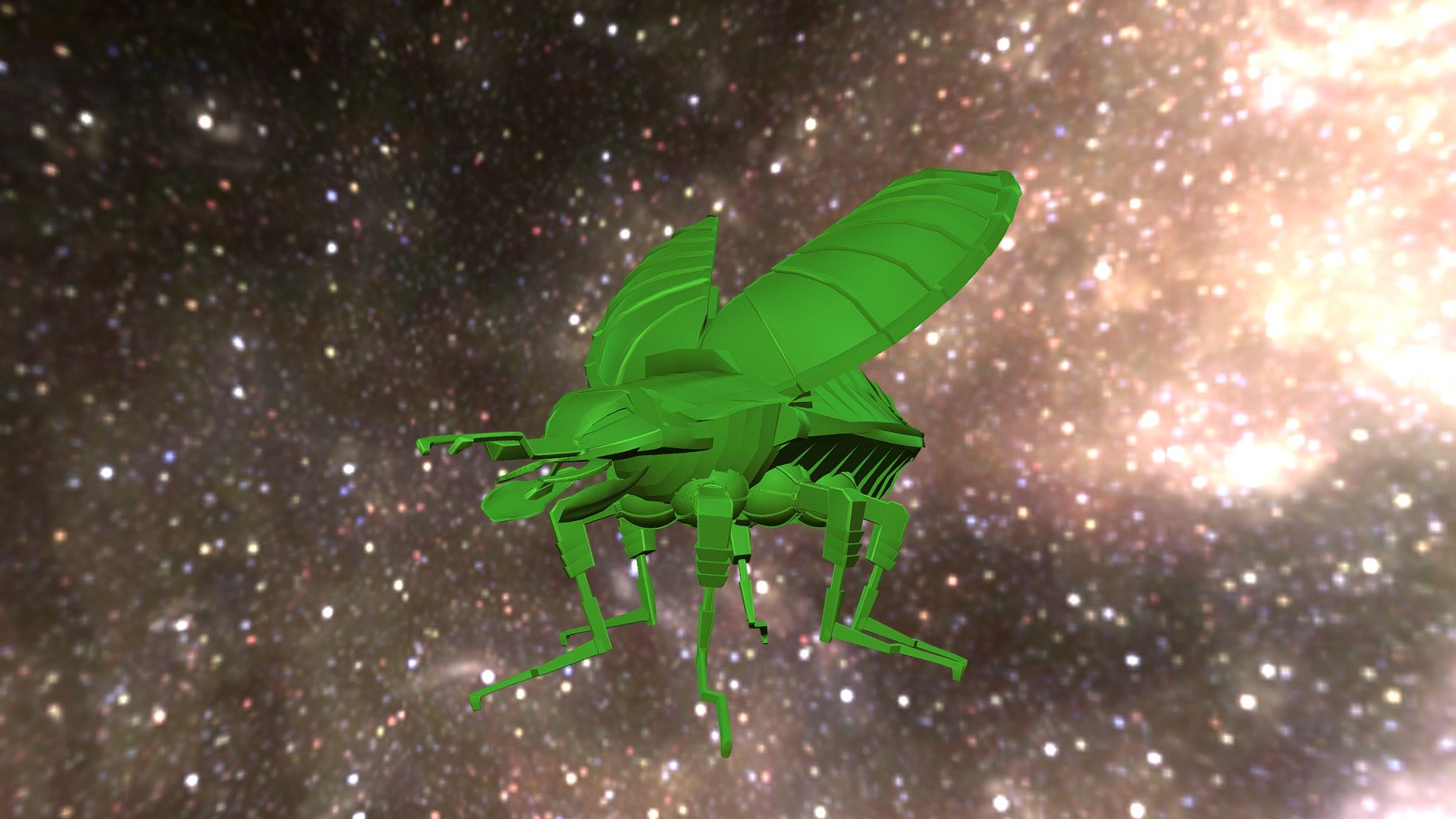 Space Beetle - Download Free 3D model by Kupariparta [0e3cc93] - Sketchfab