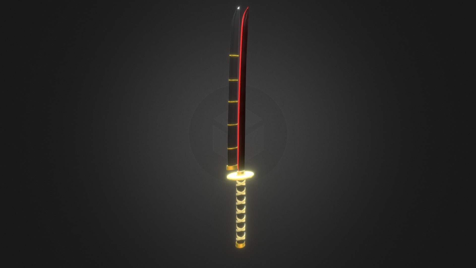Dya Rikku katana (fan art) - 3D model by Marrowgrave [0e3d556] - Sketchfab