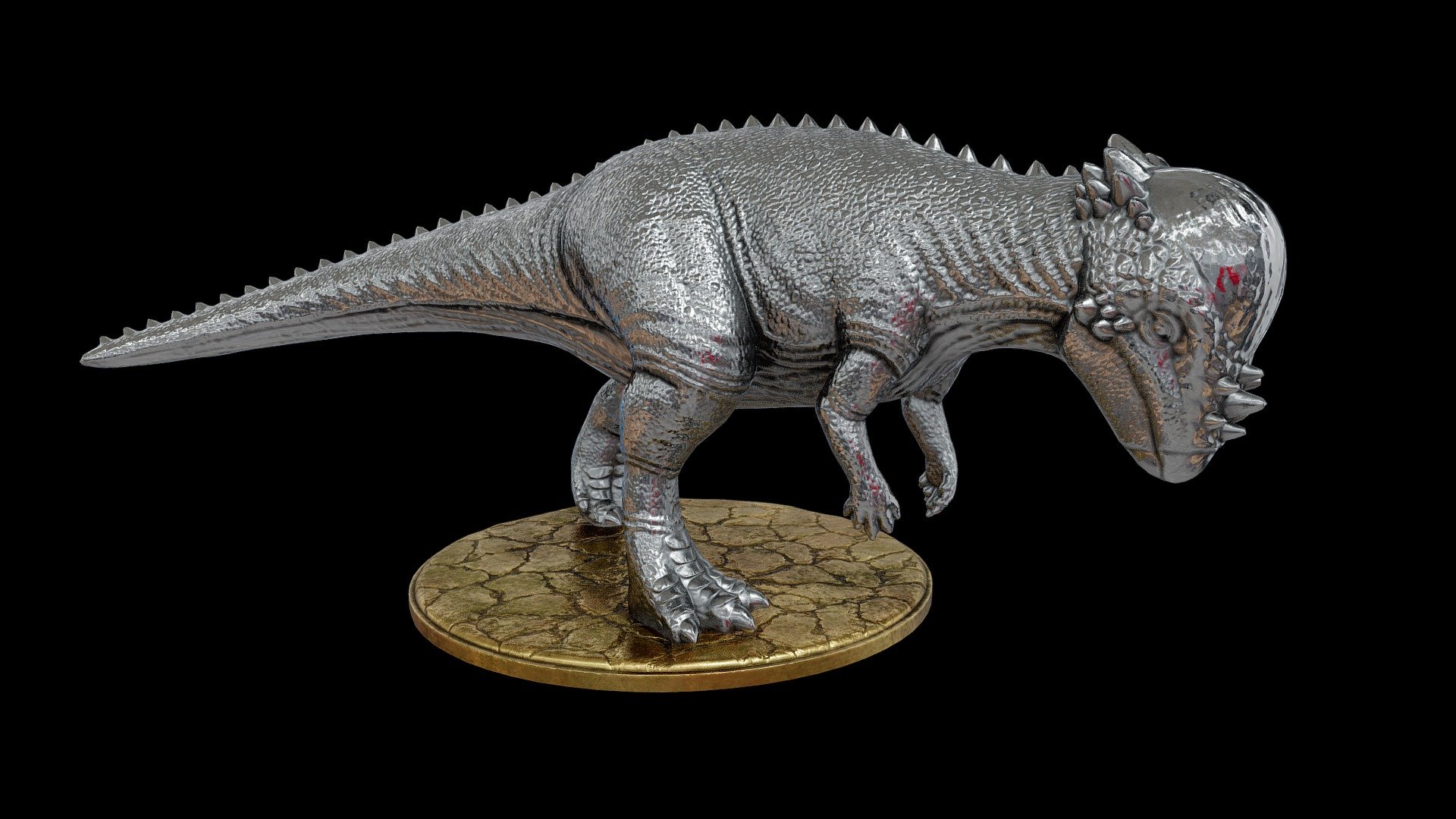 Metal dinosaur - Download Free 3D model by Alessandro Zanetti ...