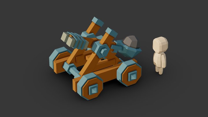 Catapult 3D models - Sketchfab