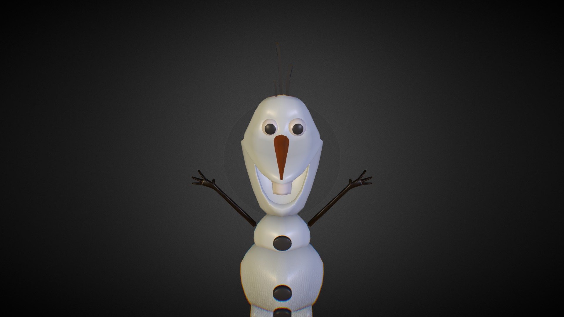Olaf - Download Free 3D model by victorgabriel [0e3eac1] - Sketchfab