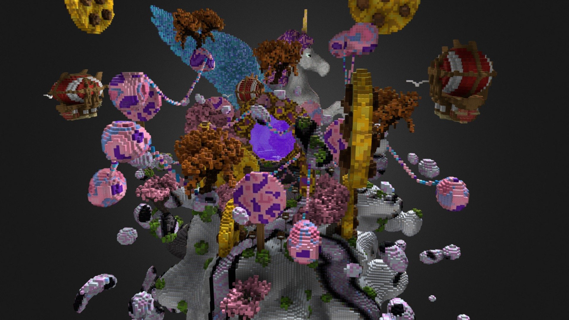 Fairy Candy Map - 3D model by IMBuilder [0e3ef12] - Sketchfab