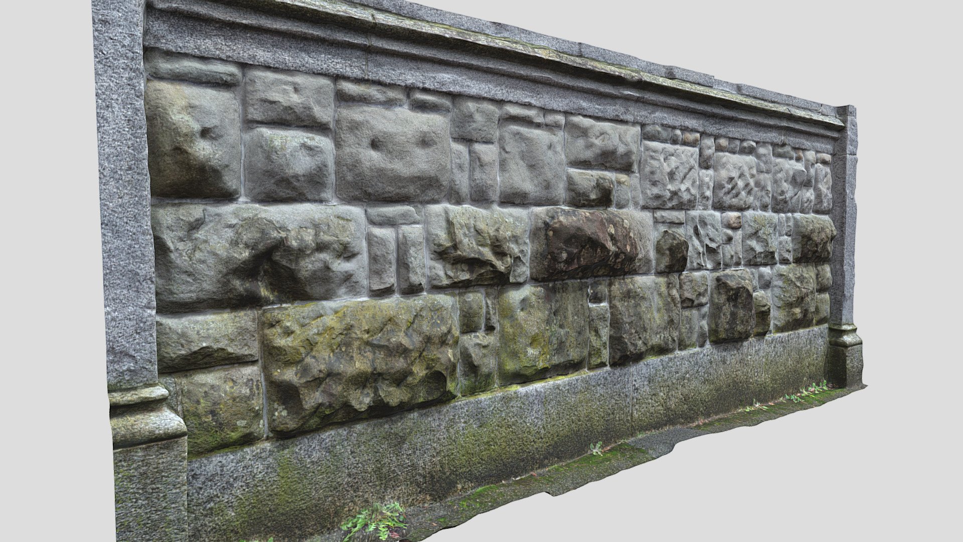 Historic stone wall scan 8K 001 - Buy Royalty Free 3D model by immerge ...