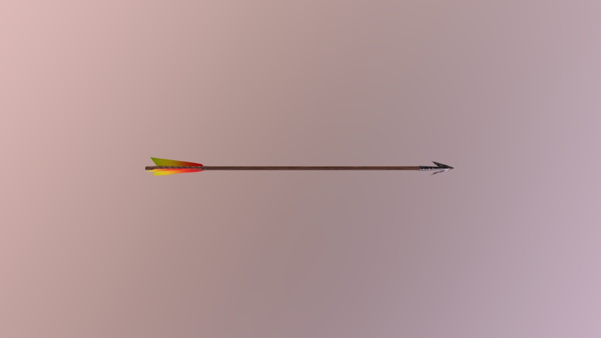 Bright tailed Arrow - 3D model by ARmediaLab (@Daryl.Gungadoo) [0e41912 ...