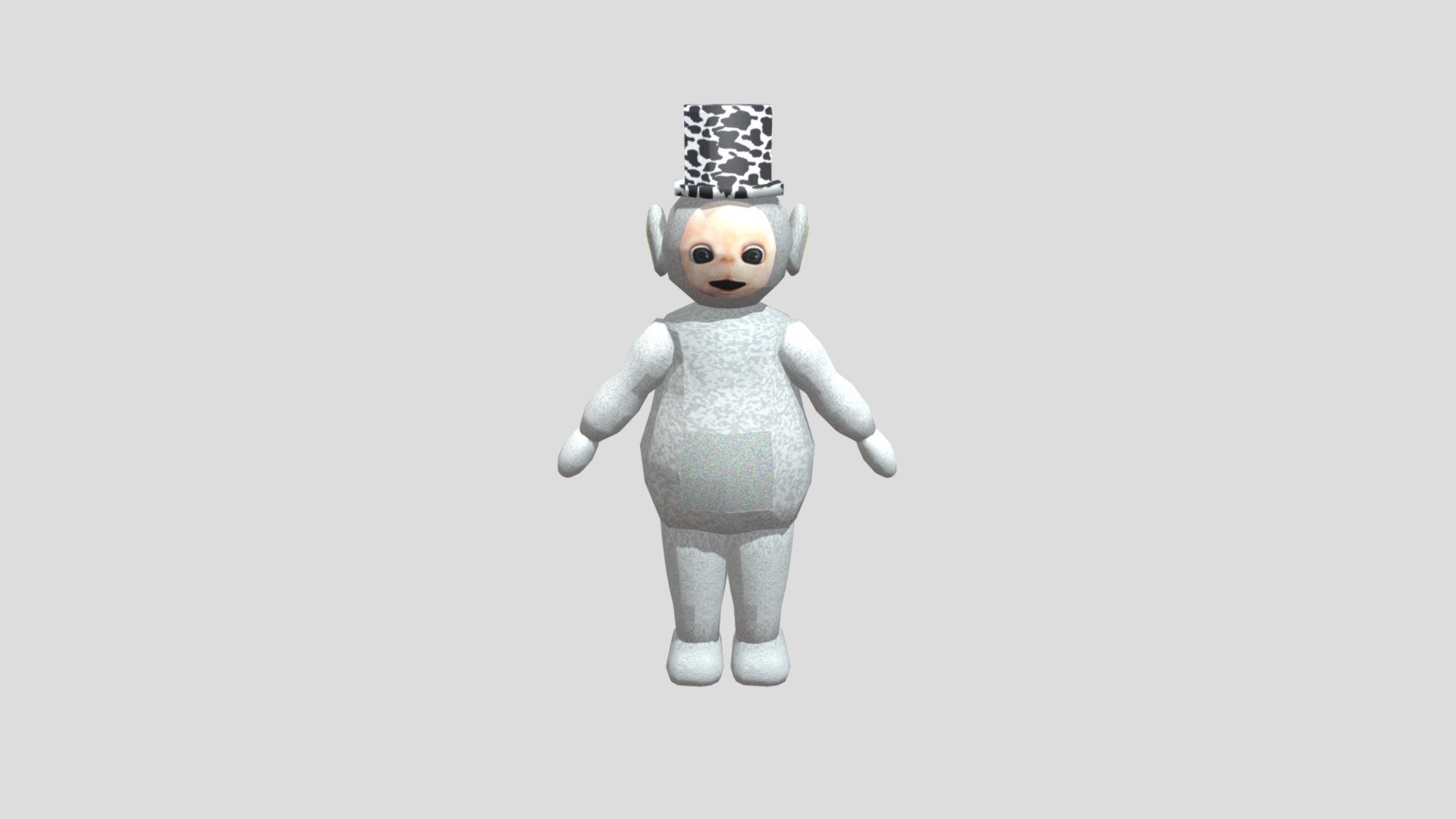 White tubbie (guardian. Walter) Brute. - Download Free 3D model by ...