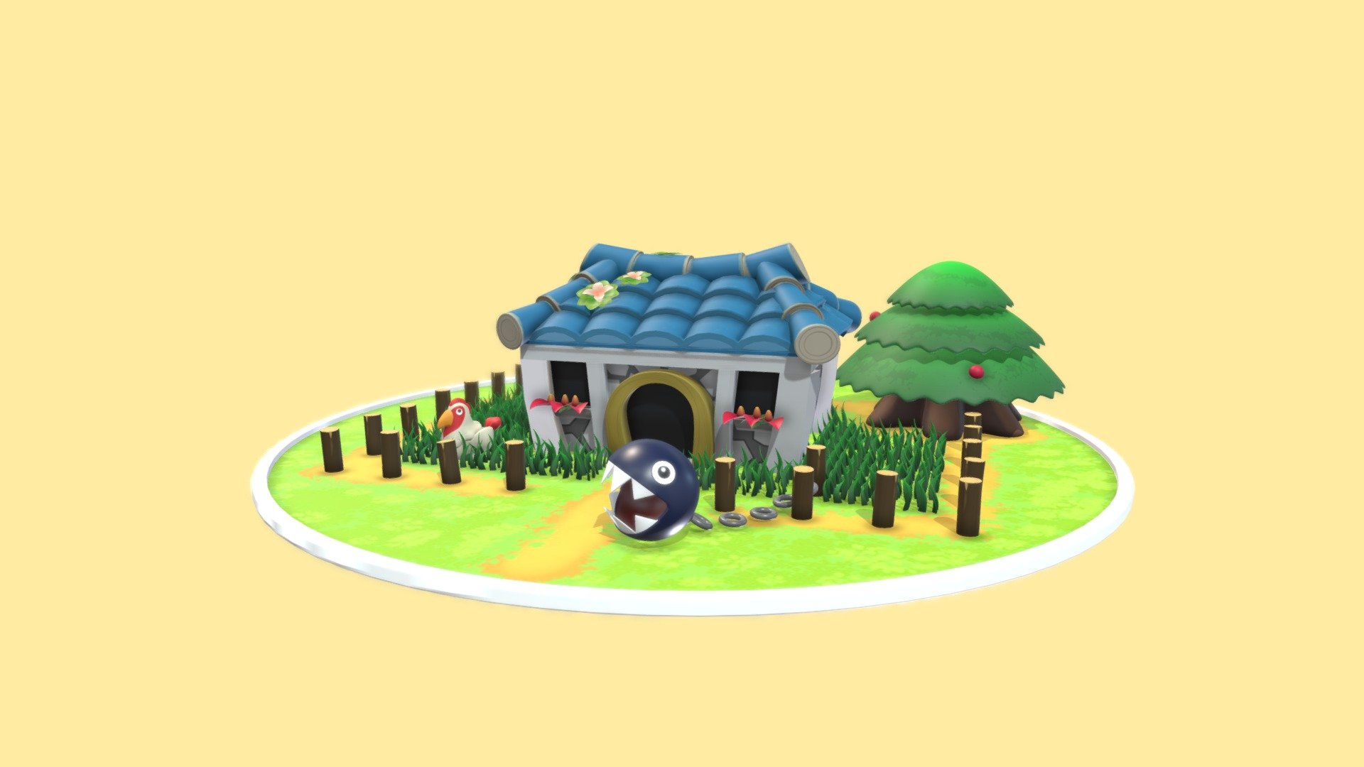 Link's House - 3D model by athanasios (@athatoh) [0e43db6] - Sketchfab