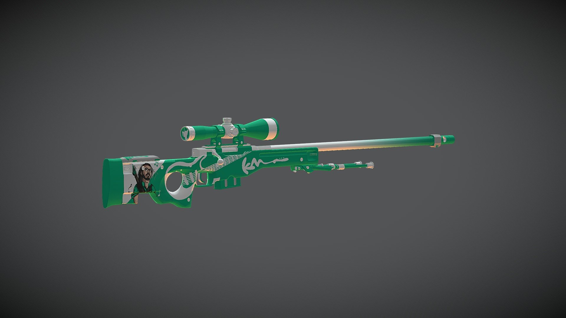 awp kendine awp - 3D model by equess9 [0e44cb4] - Sketchfab
