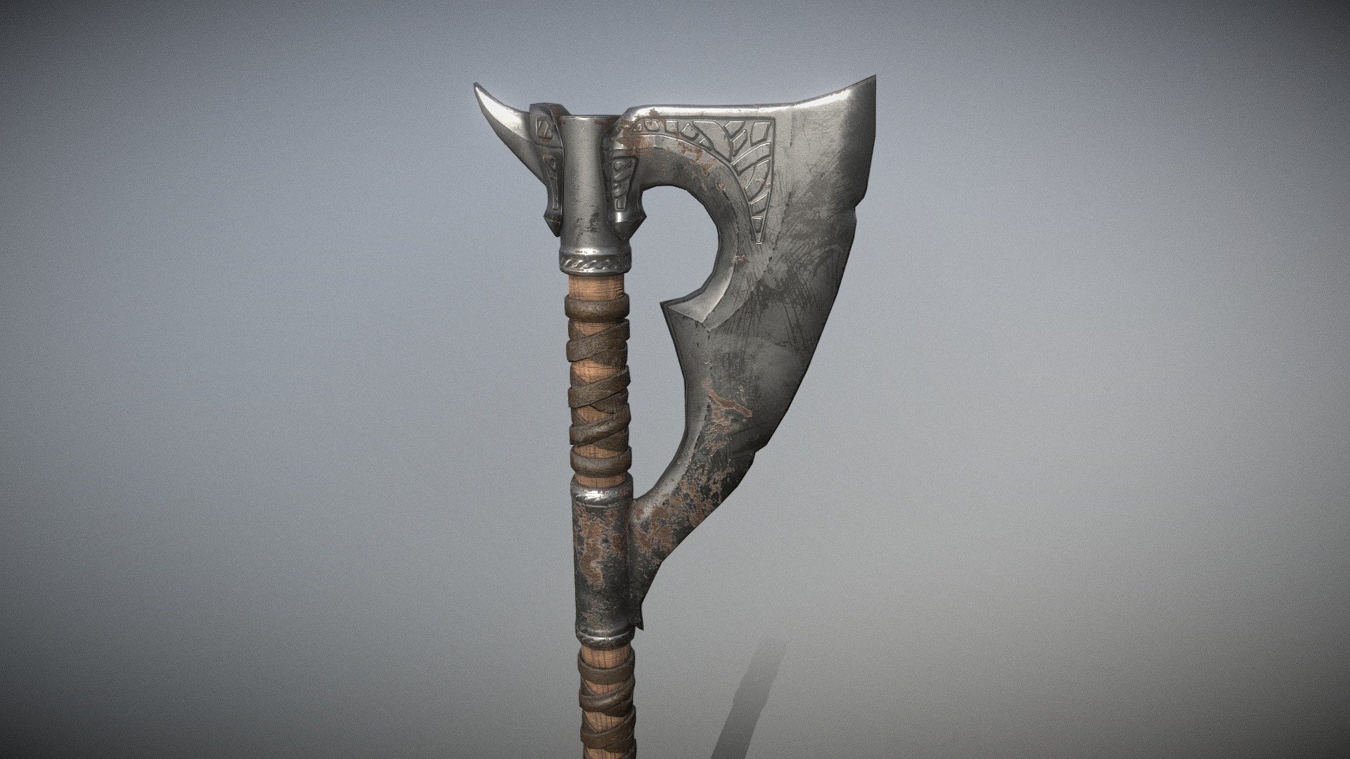Axe Weapon Game Asset - Buy Royalty Free 3D model by solodevelopment97 ...