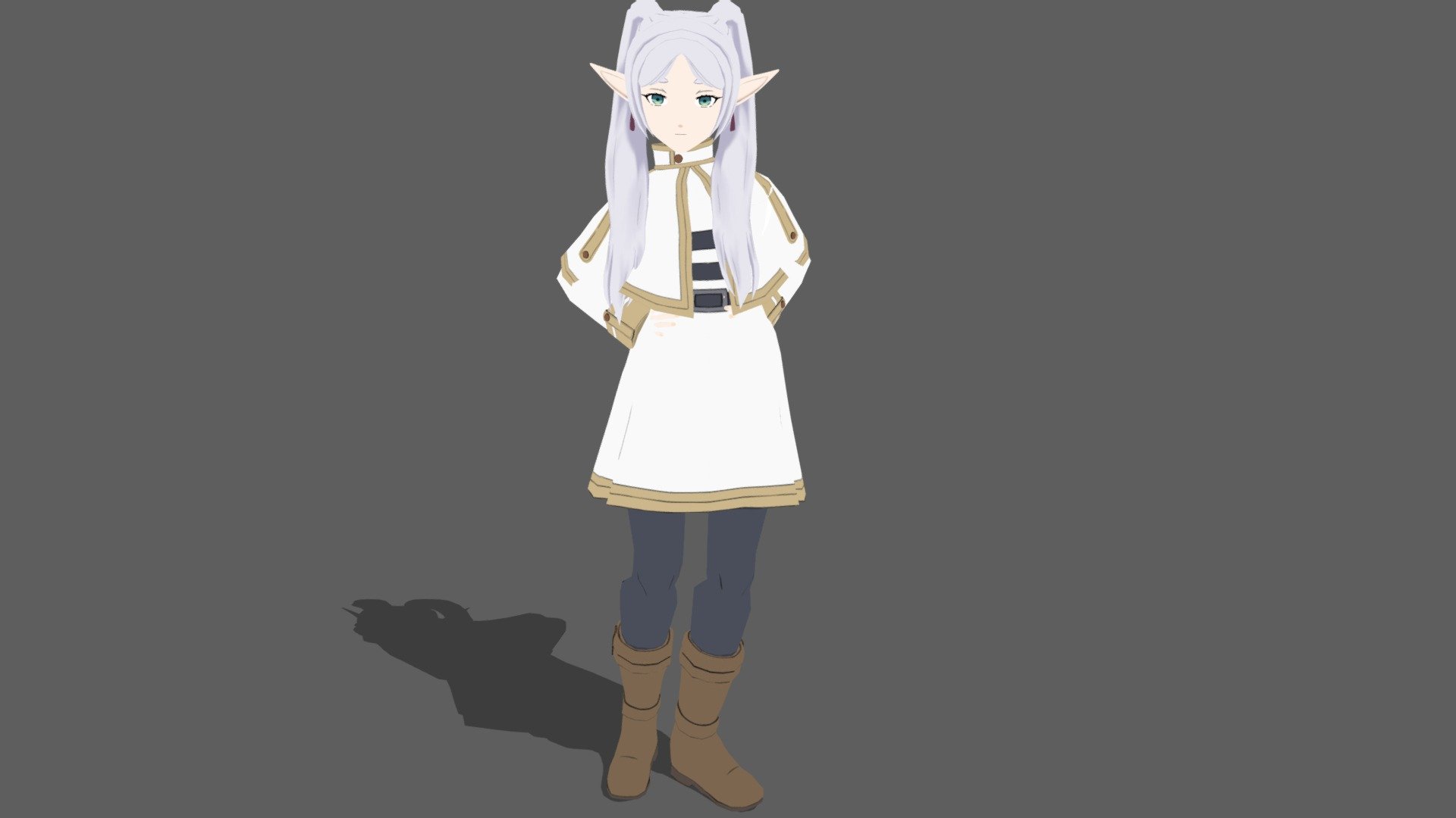 Character Frieren - Buy Royalty Free 3D model by 3D Figures (@3DFigures ...
