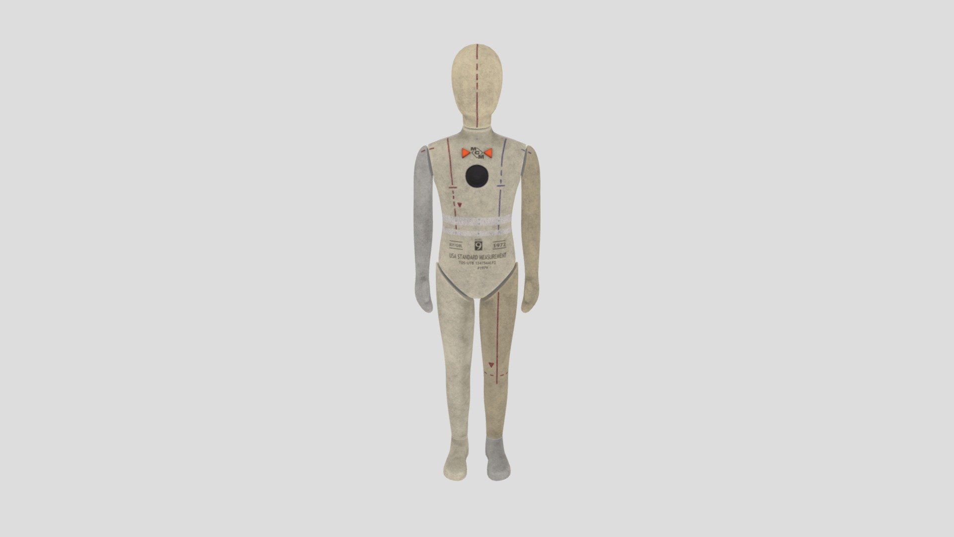 Mannequin [FNaF: Secret Of The Mimic] - Download Free 3D model by ...