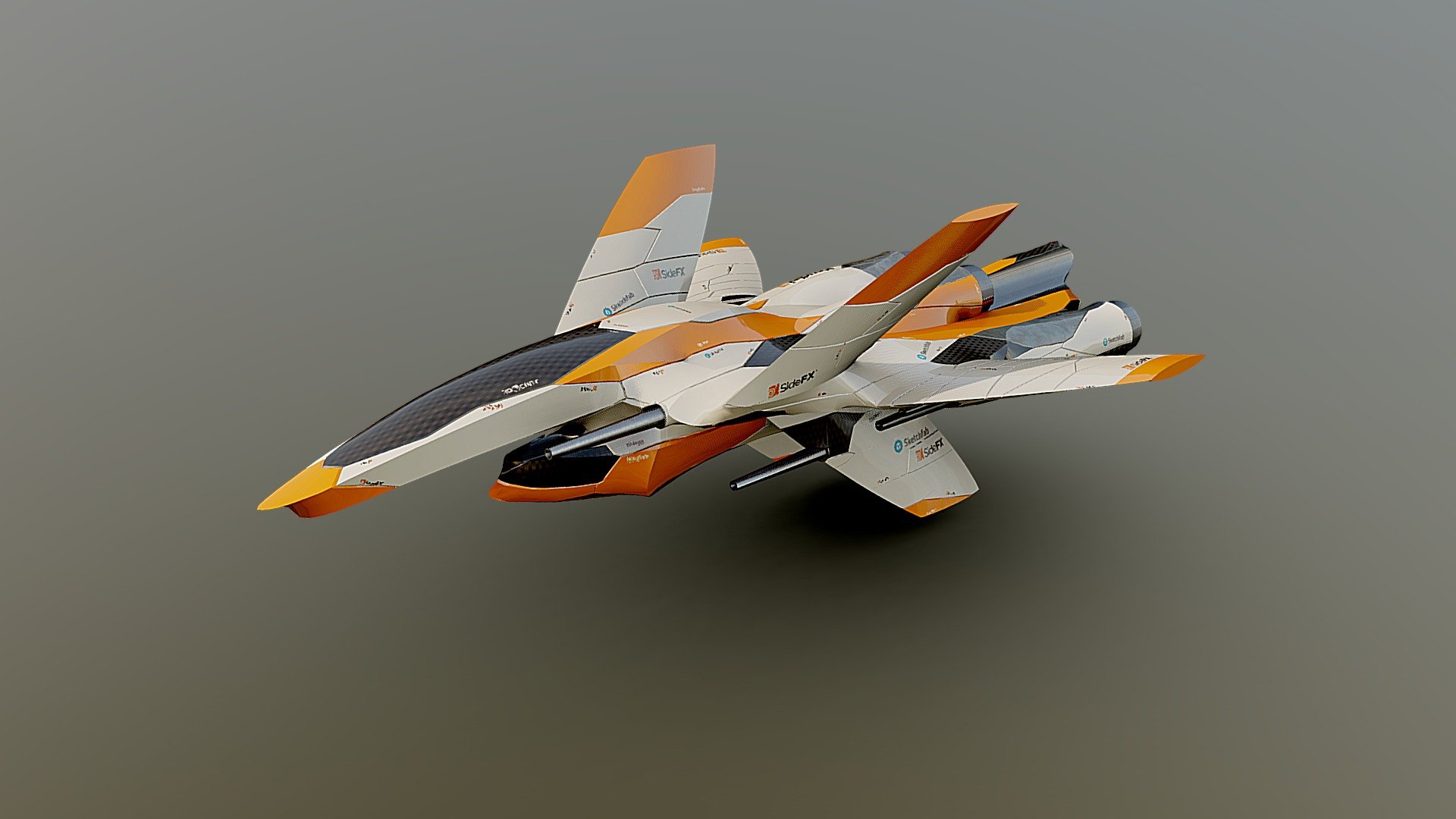 Procedural Hard Surface Modeling Test 10 025 3d Model By Asaito
