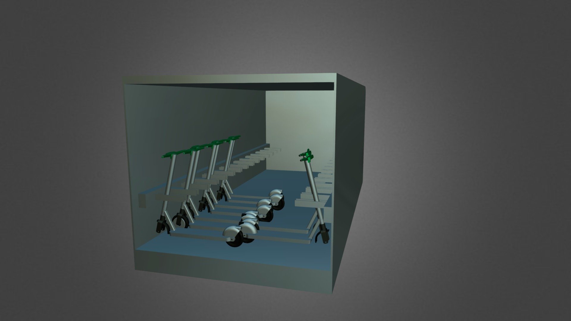 Scooter Storage Container - 3D model by mali68347 [0e4d136] - Sketchfab