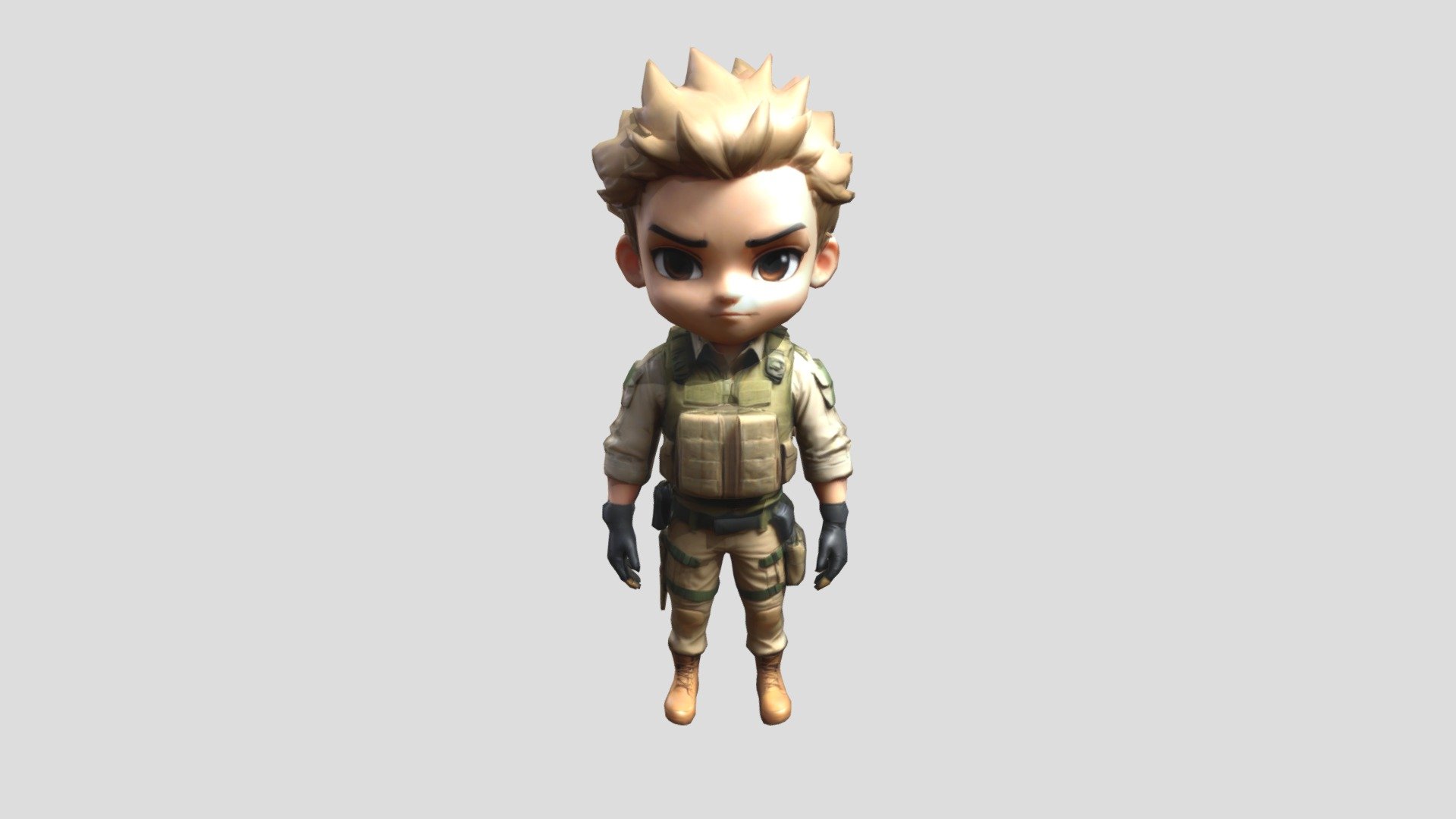Tactical Hero - Download Free 3D model by yronthal [0e4d55a] - Sketchfab
