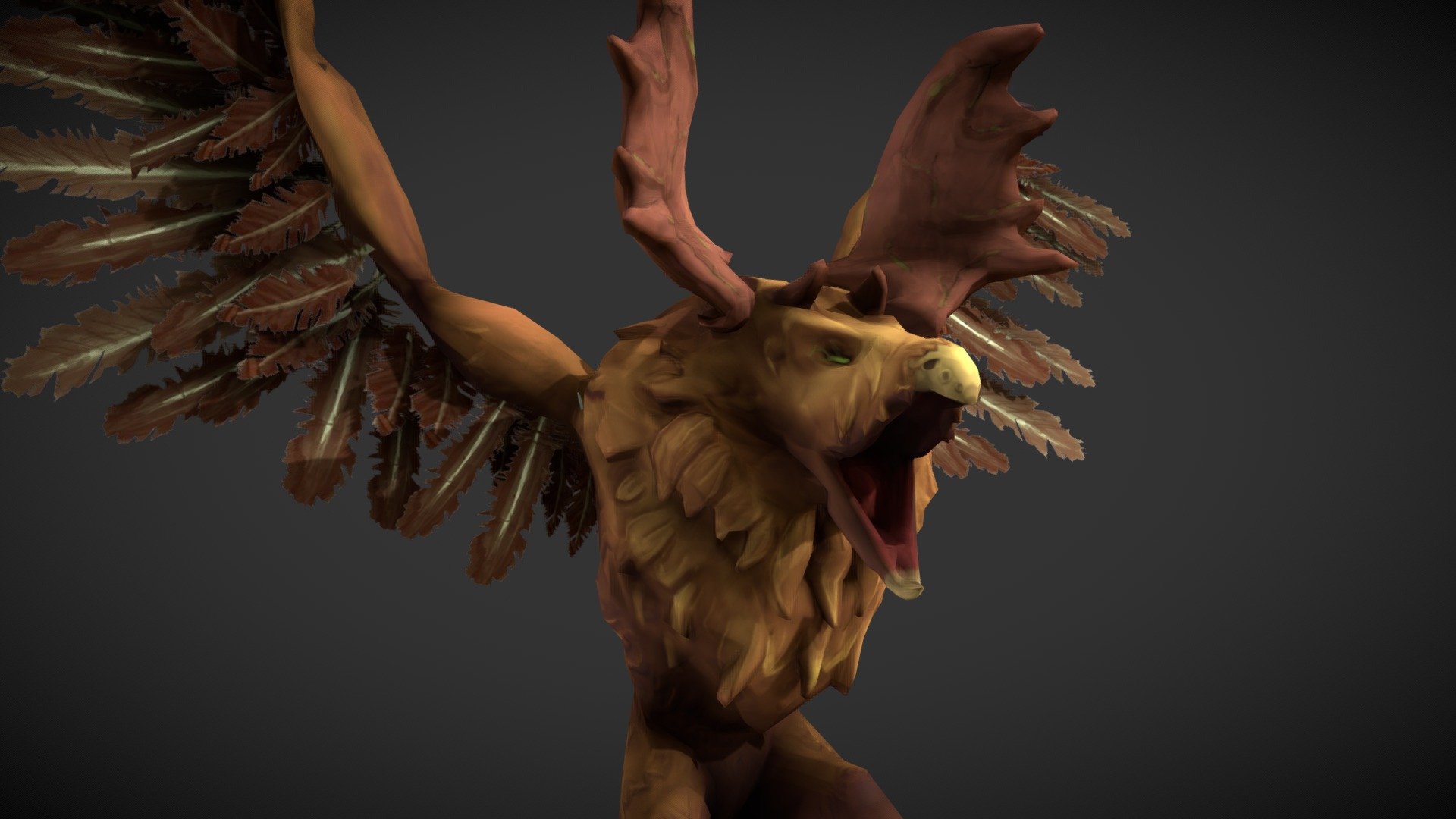 Owl Pose 3 - 3D model by Ivan Leon (@ioleon) [0e4d8f5] - Sketchfab
