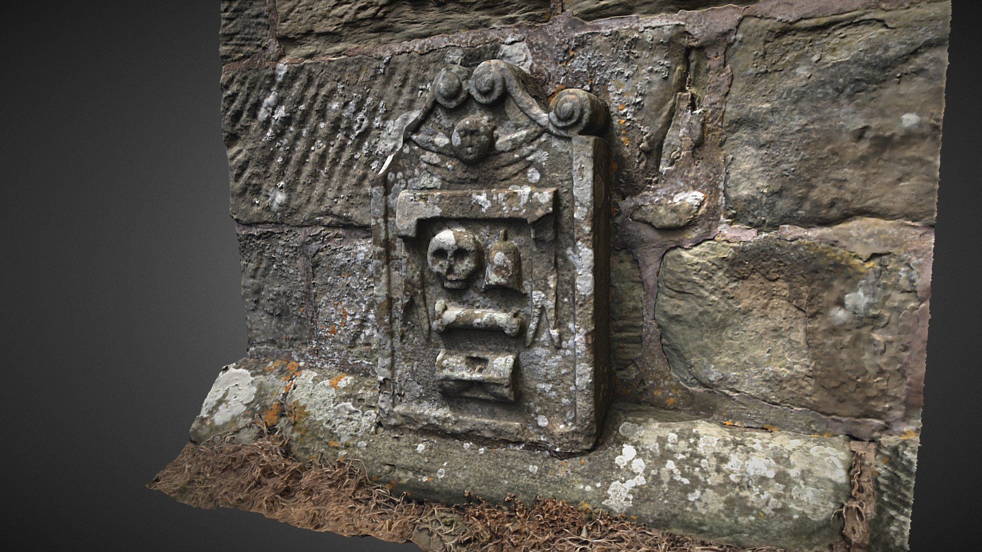 Edrom Gravestone, Scottish Borders - Download Free 3D model by Douglas ...