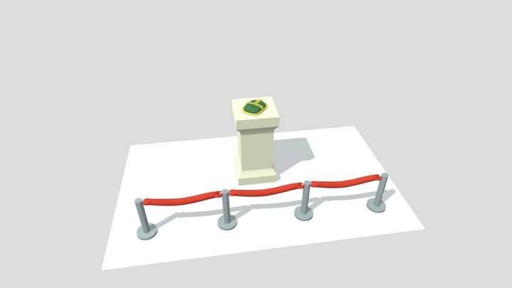 Museum-podium 3D models - Sketchfab