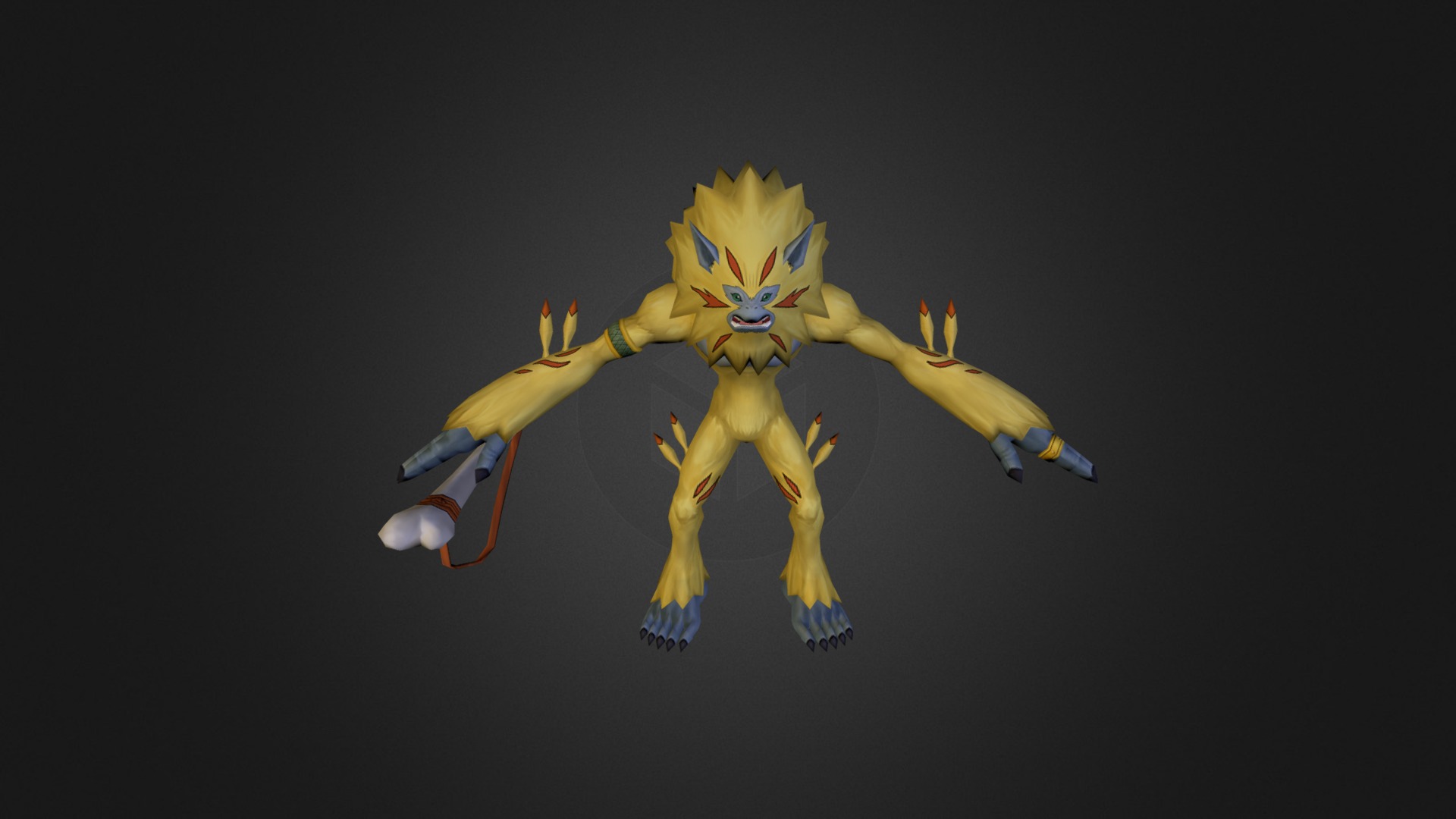 PC Computer - Digimon Masters - Apemon - 3D model by rogarmao [0e4fa9a ...