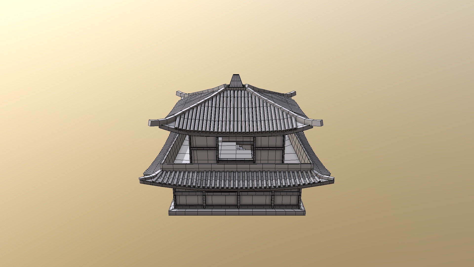 Japanese styled House - Download Free 3D model by Lars_G [0e50f69 ...