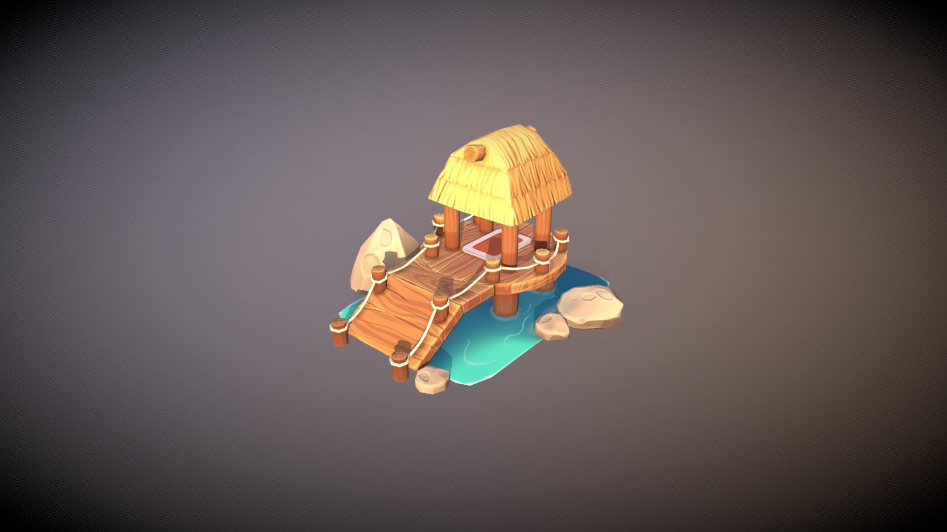 Yoga_RestPlace - 3D model by Trung Ha (@trung.ha3D) [0e52015] - Sketchfab