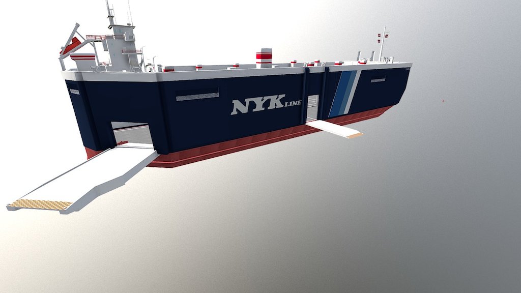 Ship Roro Docked - 3D model by Adriano Spies (@adrianospies) [0e530e7 ...