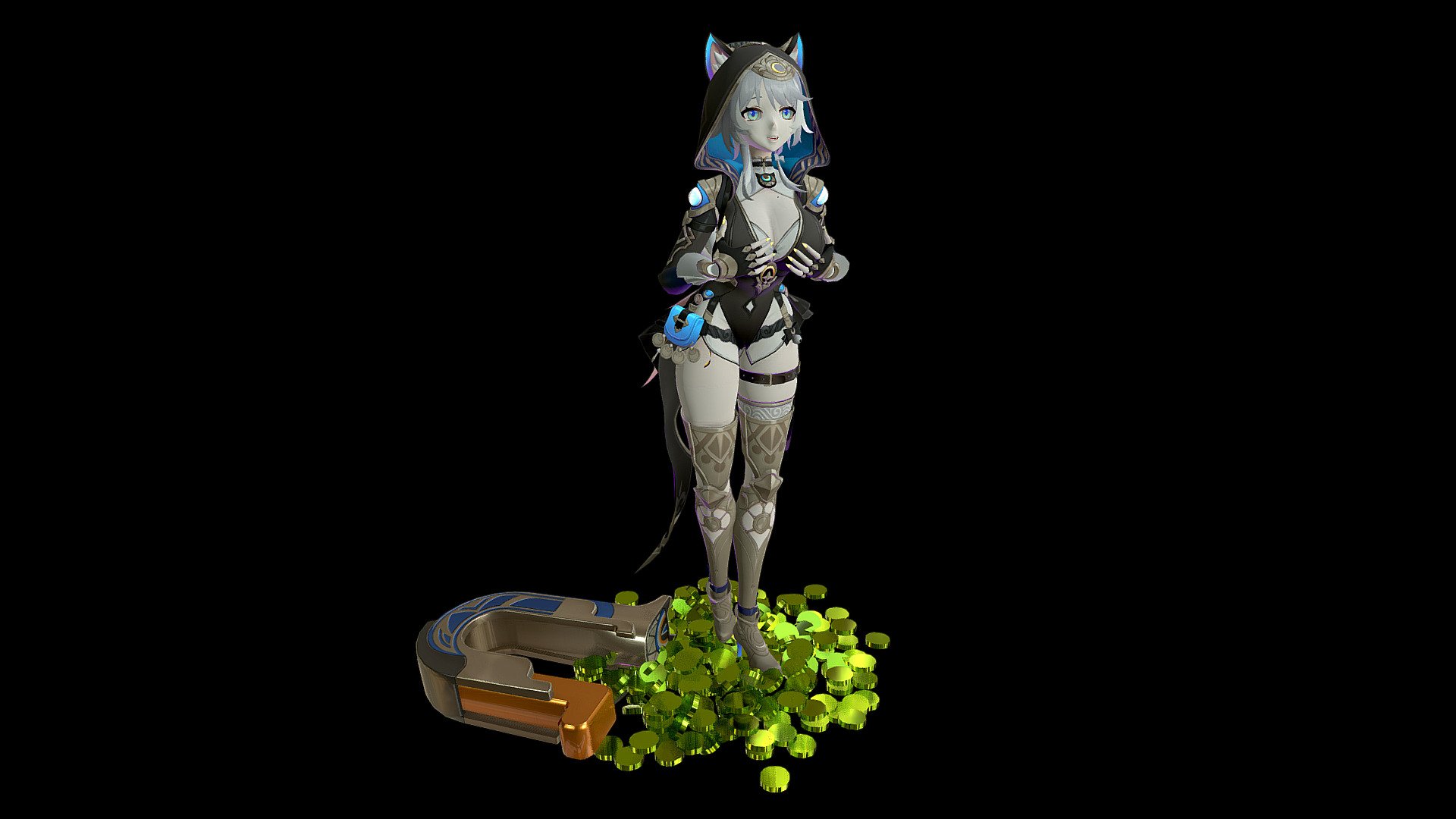 Cipher : HSR - 3D model by Casttelan2 [0e53525] - Sketchfab