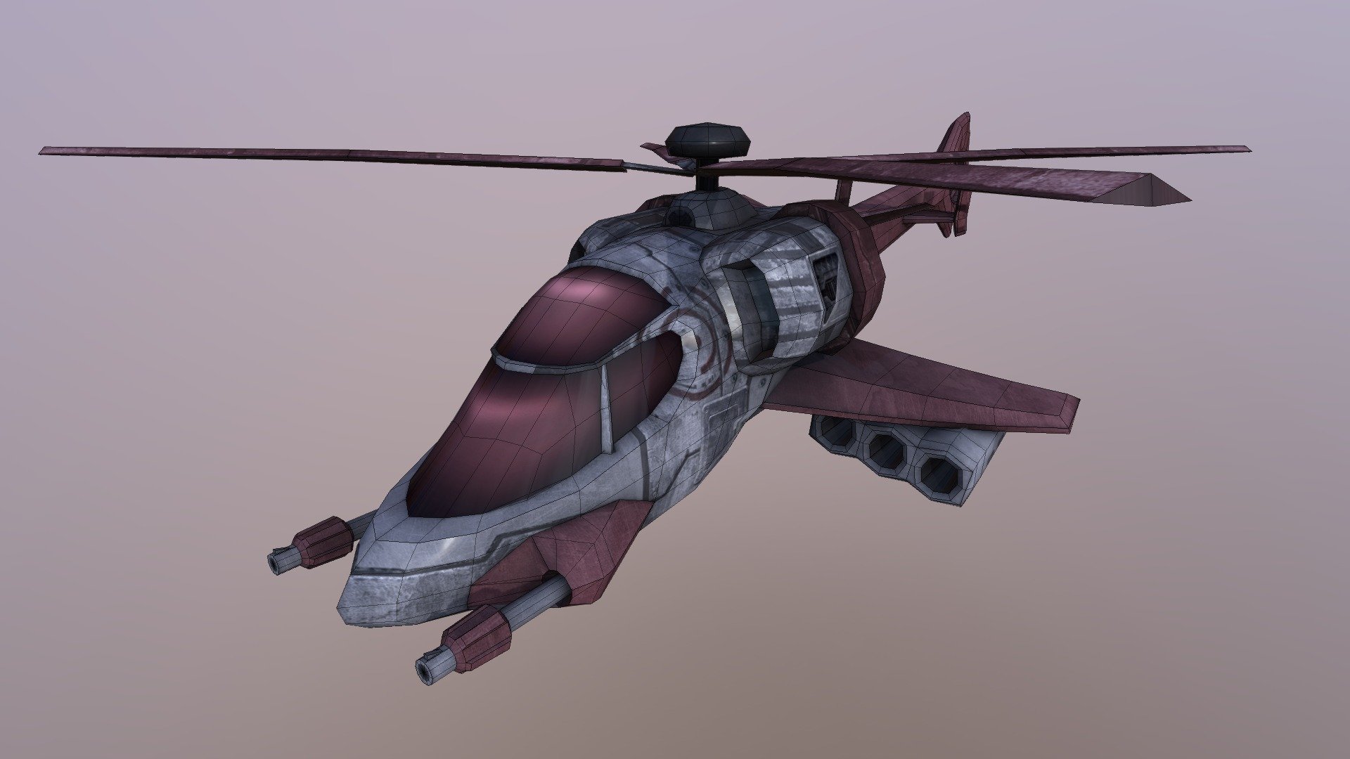 Helicopter - Tank Recon 2 - 3D model by FJHerrera (@FHerrera) [0e53bac ...