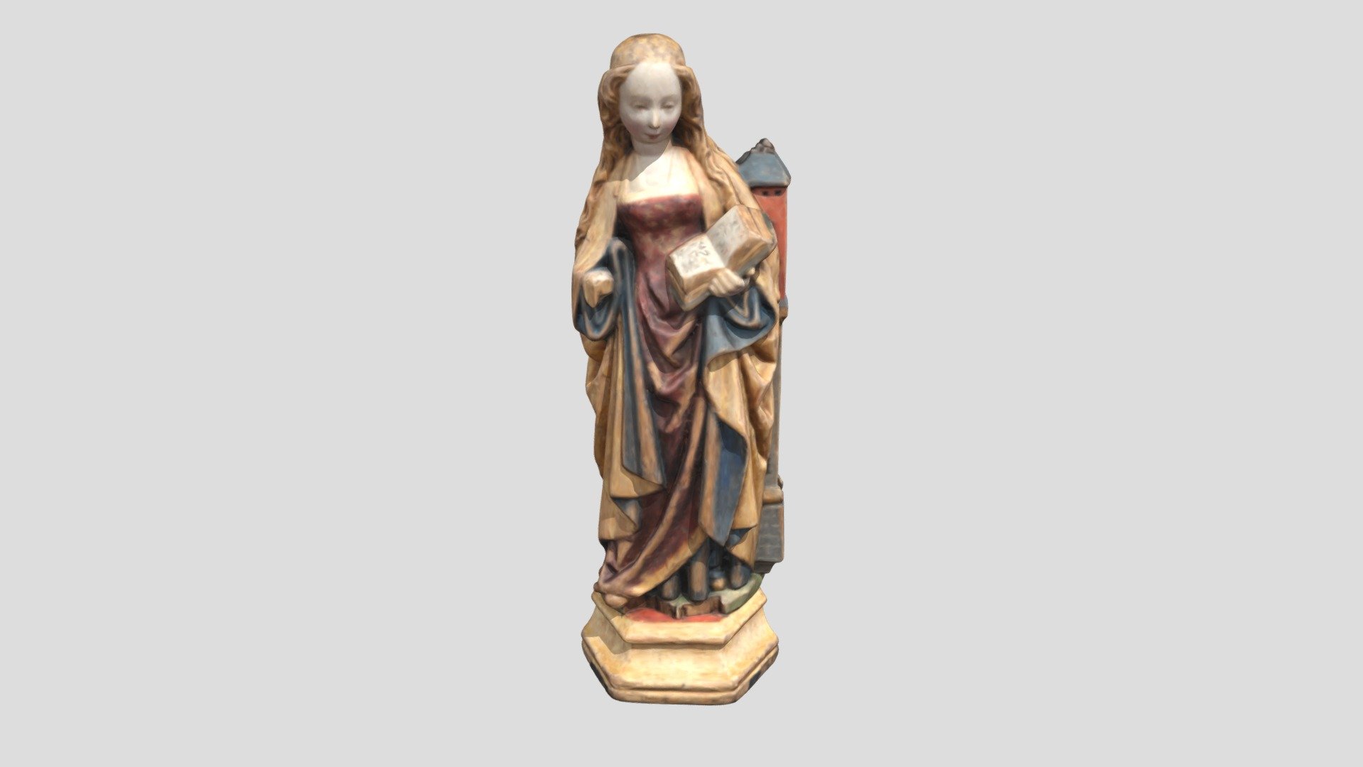 Sint-Barbara - Download Free 3D model by Aster_VanVijle [0e53bc3 ...