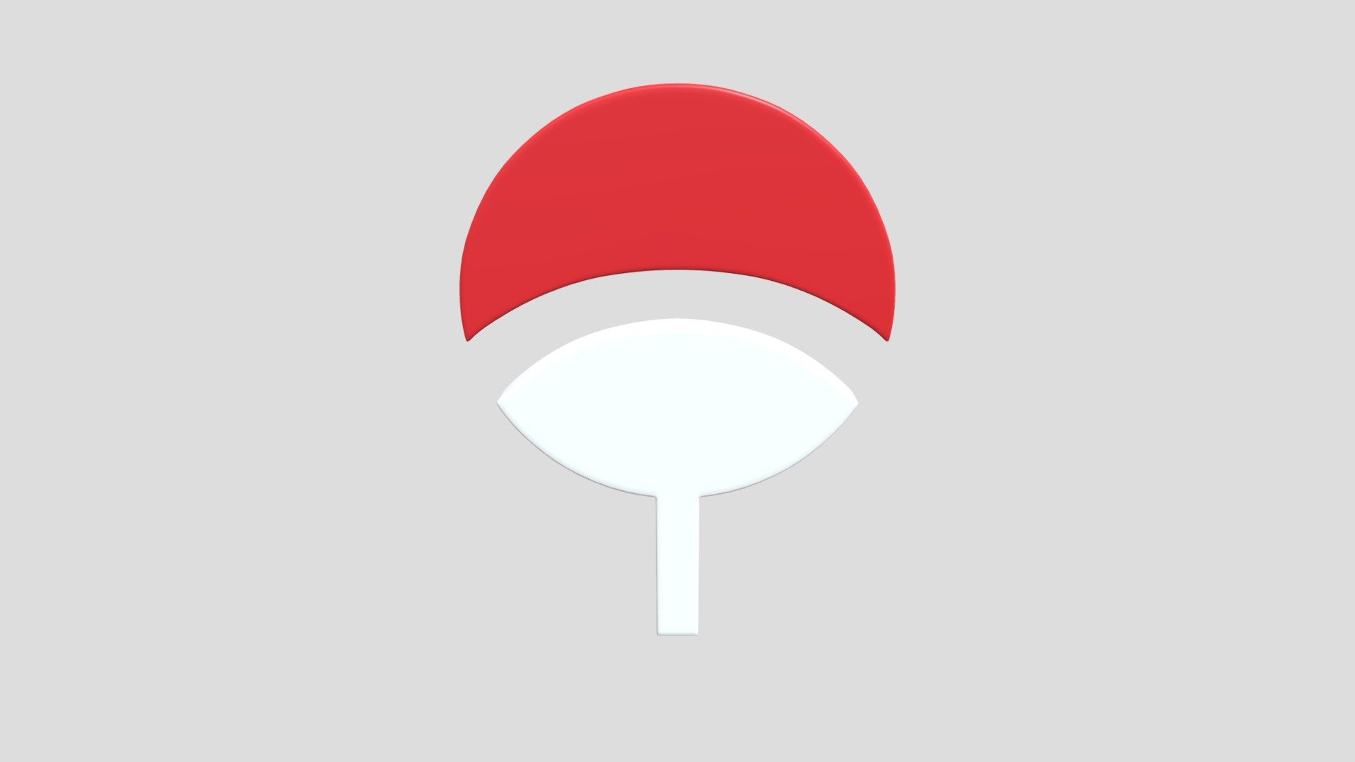 Uchiha clan logo 3D - 3D model by wsm (@wsmtriki) [0e53d5a] - Sketchfab