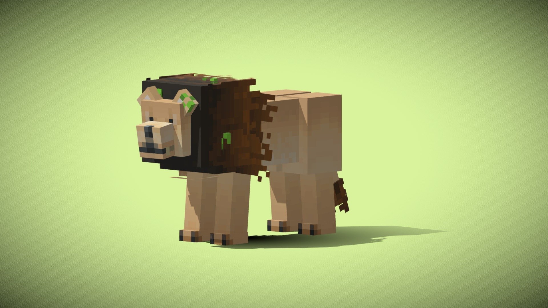 lion - 3D model by MrPearlish (@Enely_) [0e54331] - Sketchfab