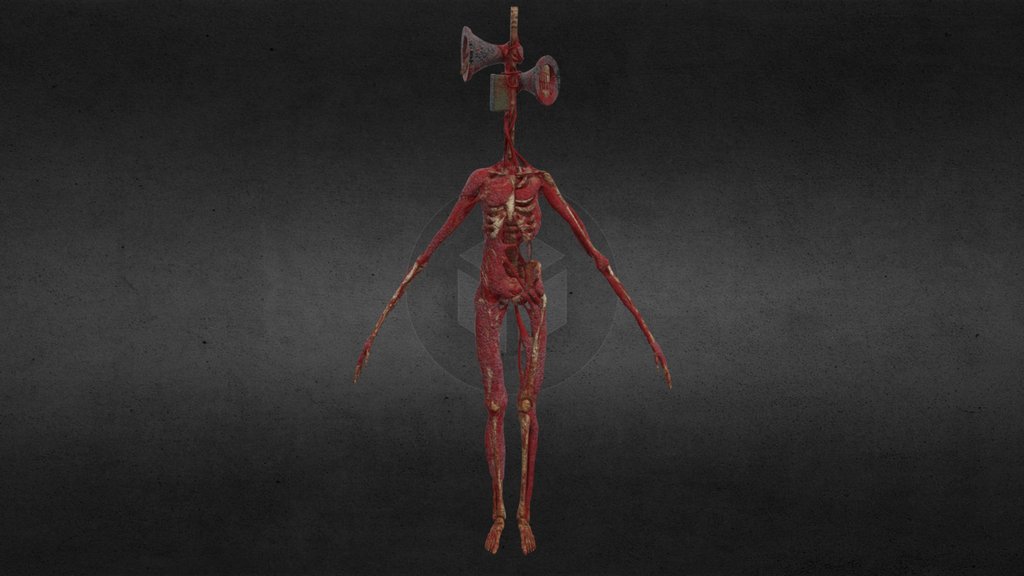 siren head 3D models - A 3D model collection by siren head fan ...