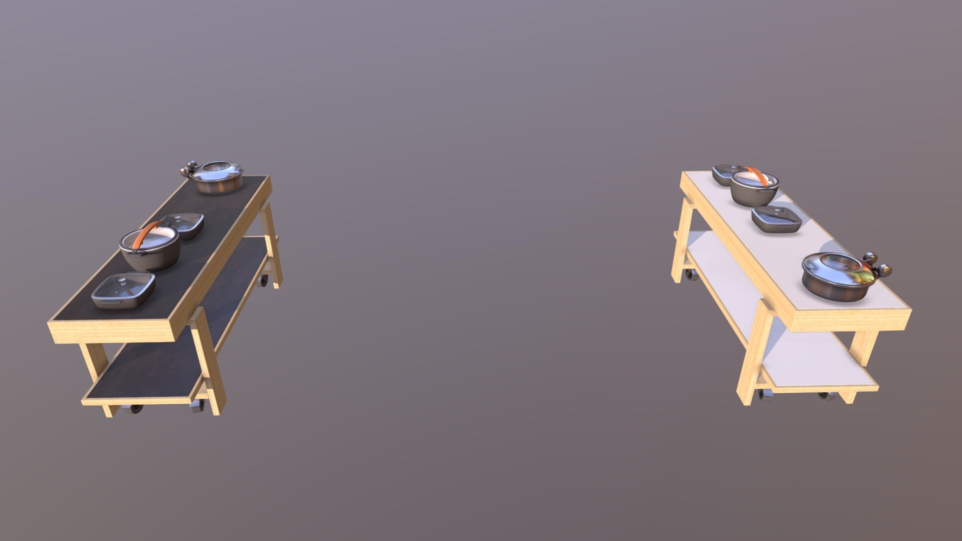 Induction tables 44447-01 , 44447-11 - 3D model by merlinbuffetsystems ...