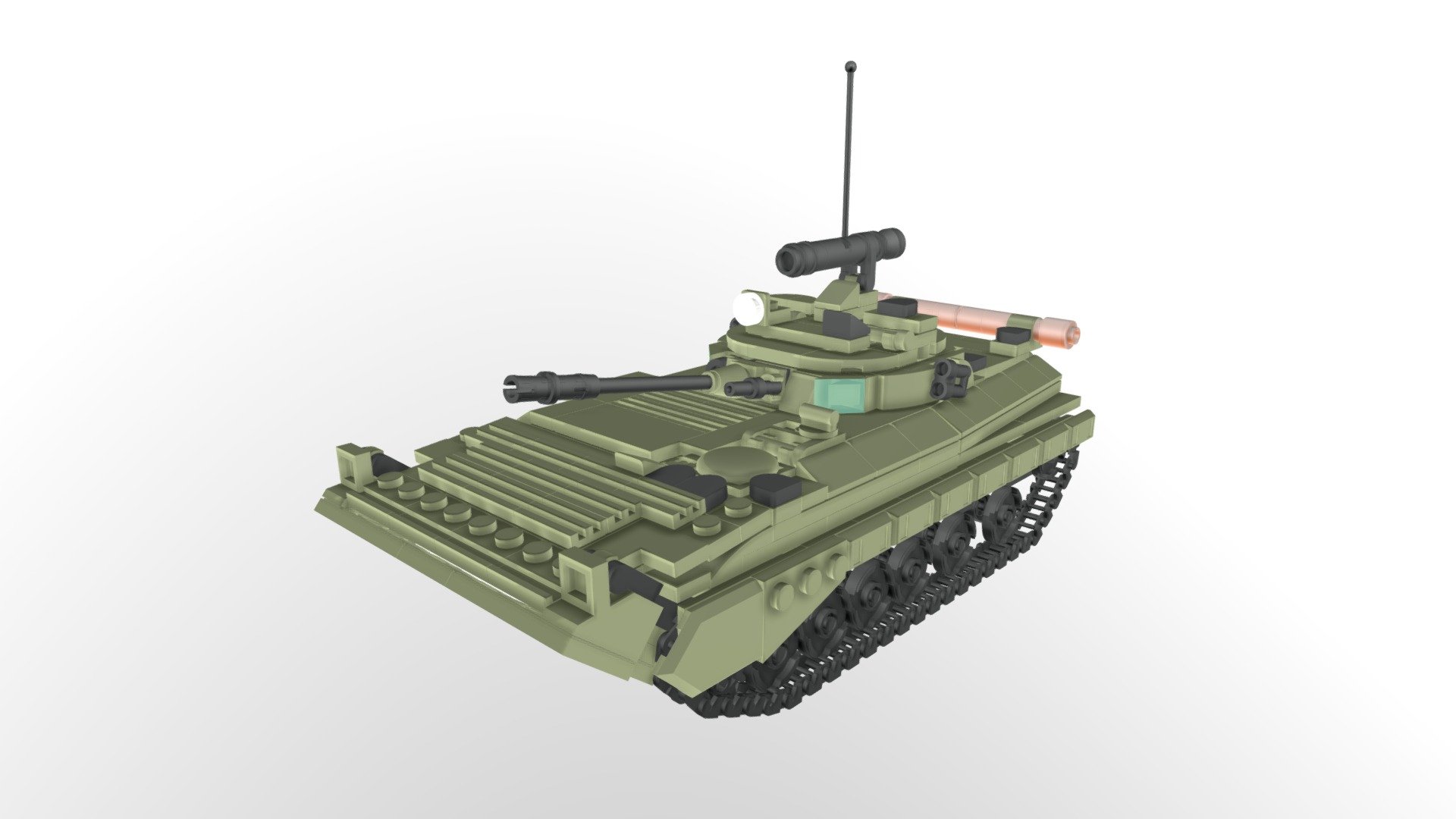 Bmp_2 (lego-moc) - Buy Royalty Free 3D model by TwinD (@dangnh213) [0e561ec] - Sketchfab Store